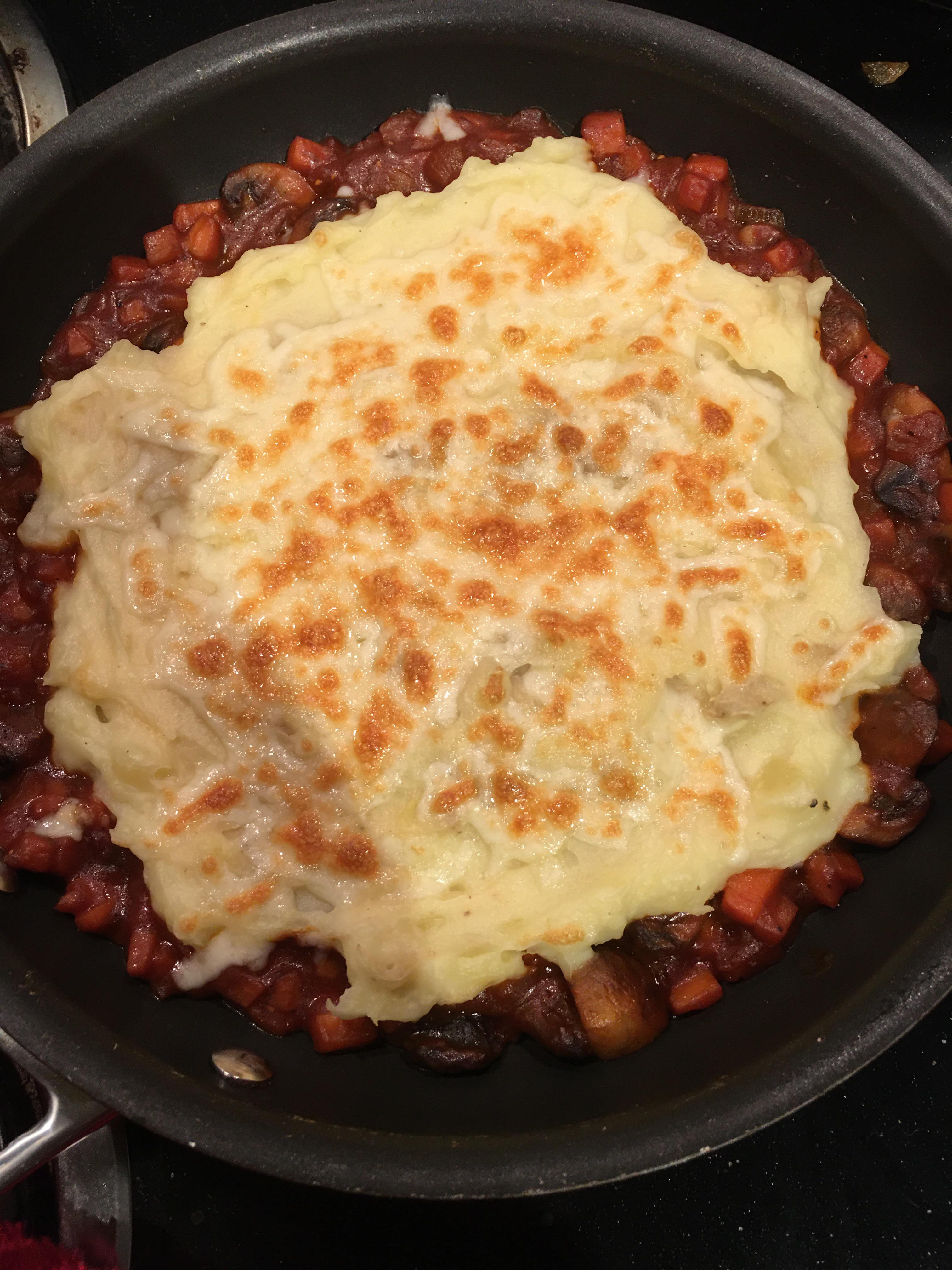 *i made* mushroom shepherds pie | Scrolller
