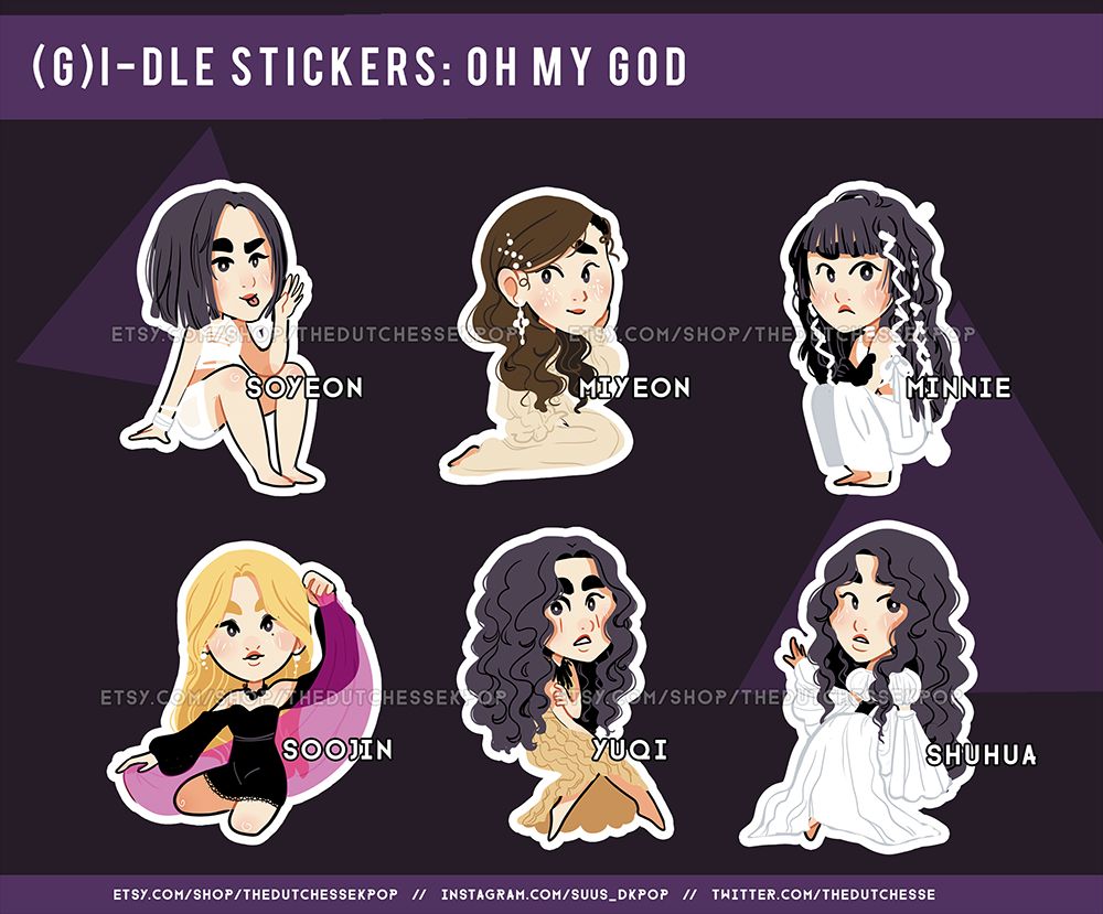 I made Oh My God era sticker designs! | Scrolller