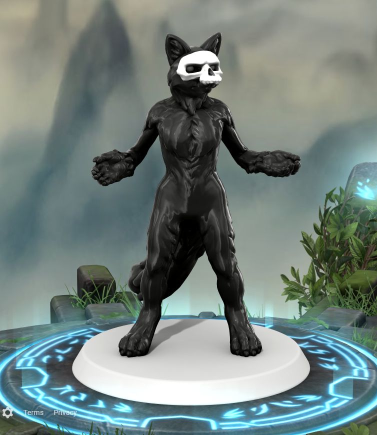I made puro in heroforge | Scrolller