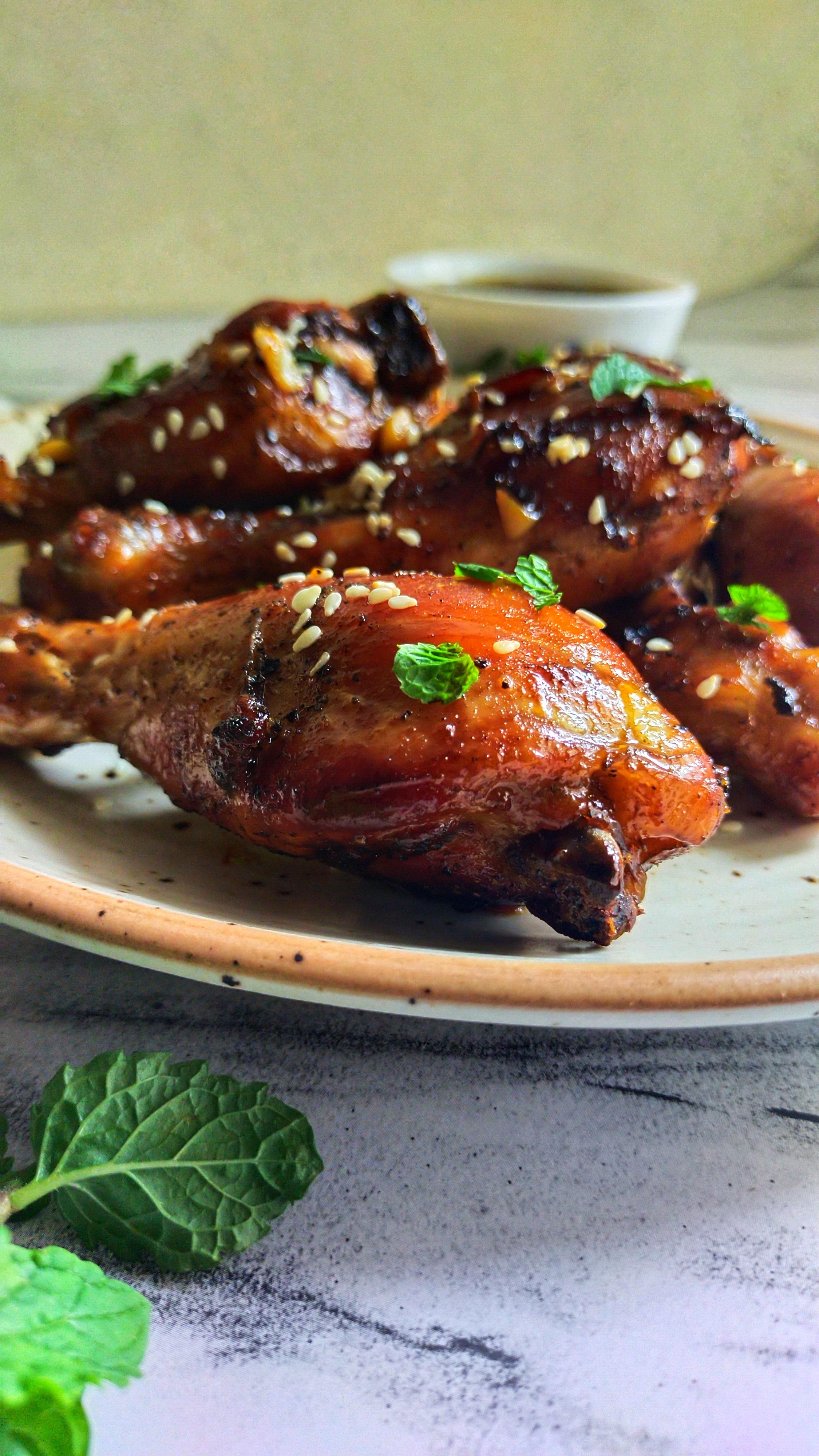 I made some honey soy baked drumsticks | Scrolller
