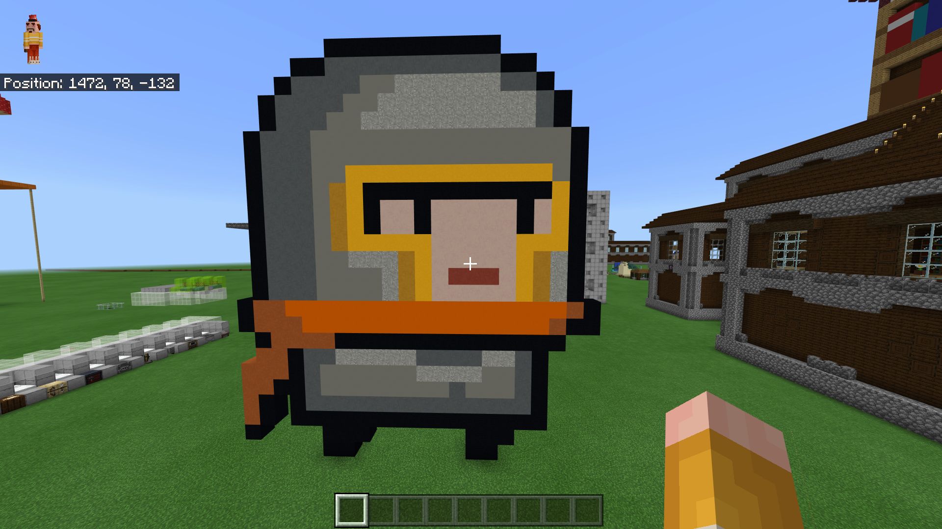 I Made the knight in minecraft | Scrolller