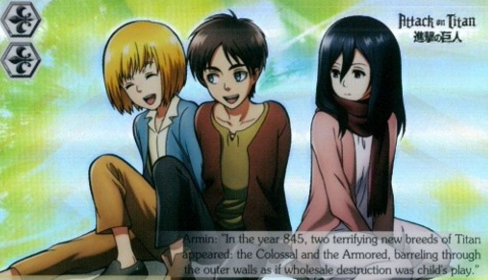 I miss AoT cards, the art was nice | Scrolller