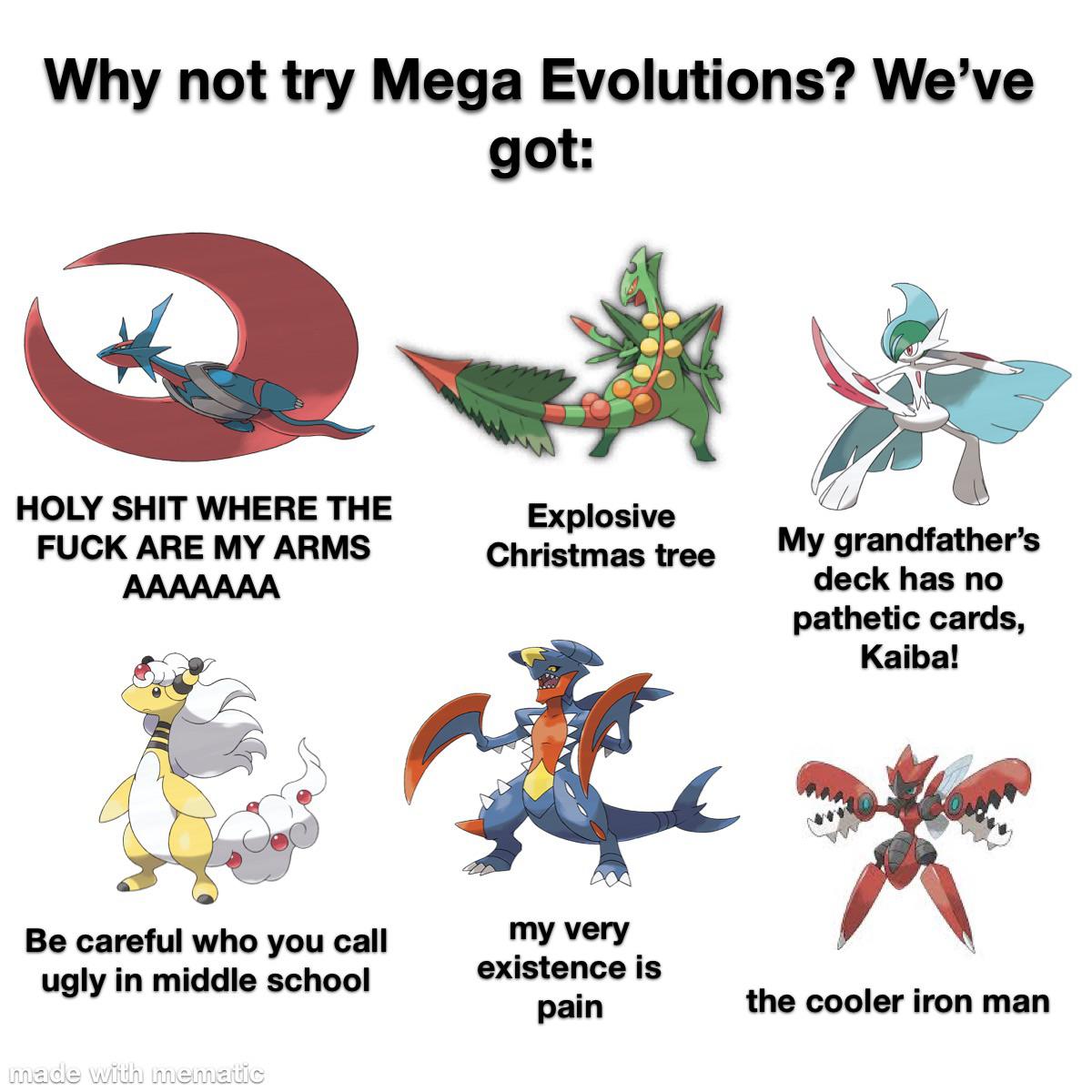 I miss Mega Evolutions | Scrolller