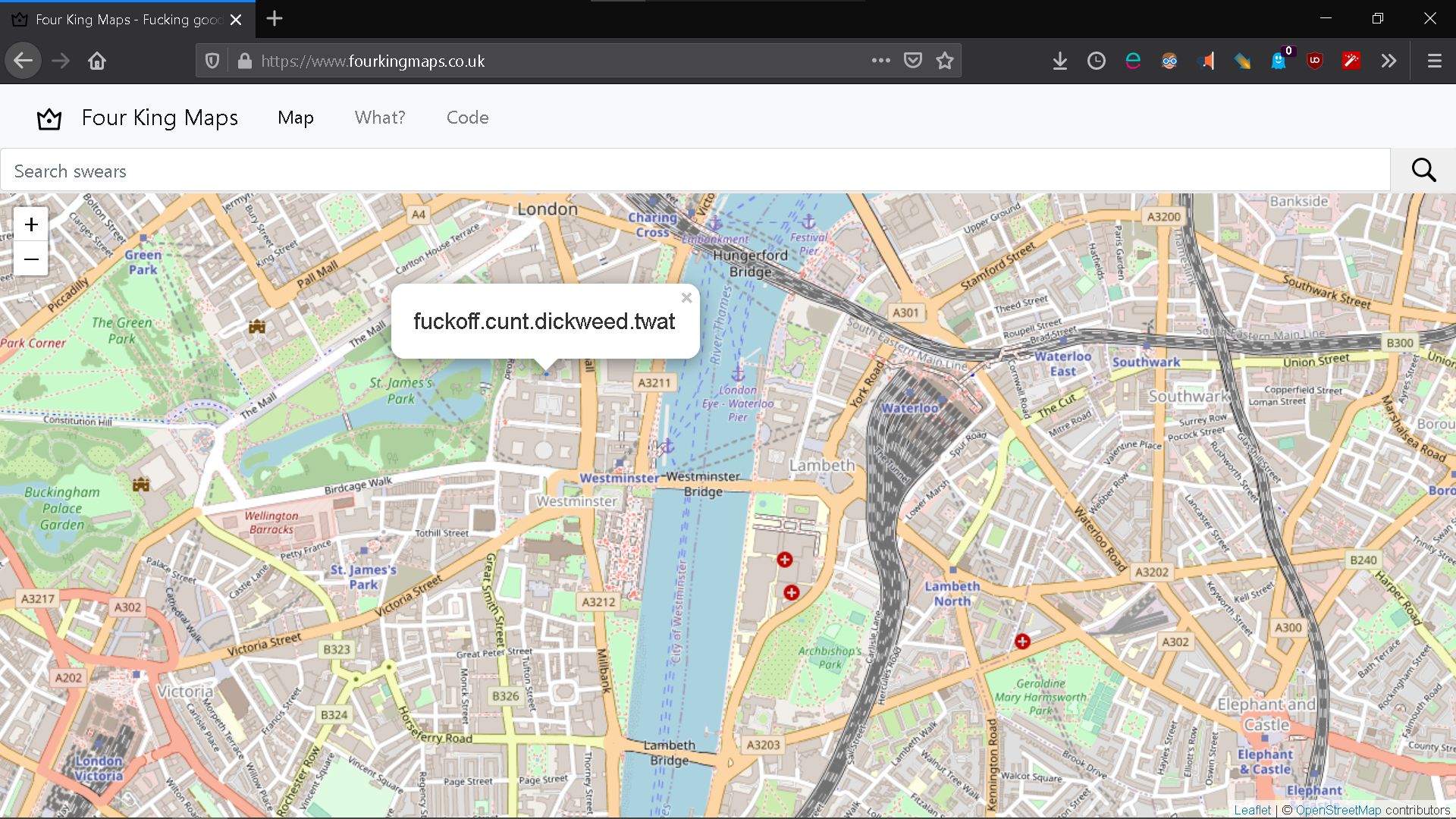 I never realised that Four King Maps could be so accurate | Scrolller