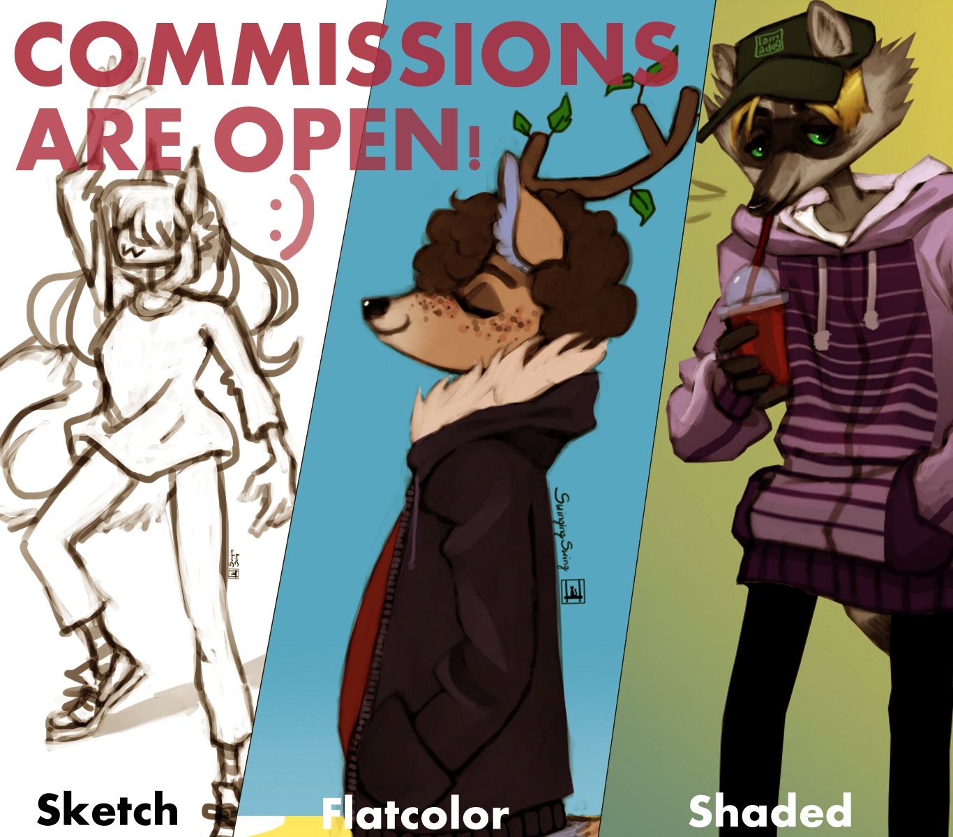 I open commissions today! :D | Scrolller