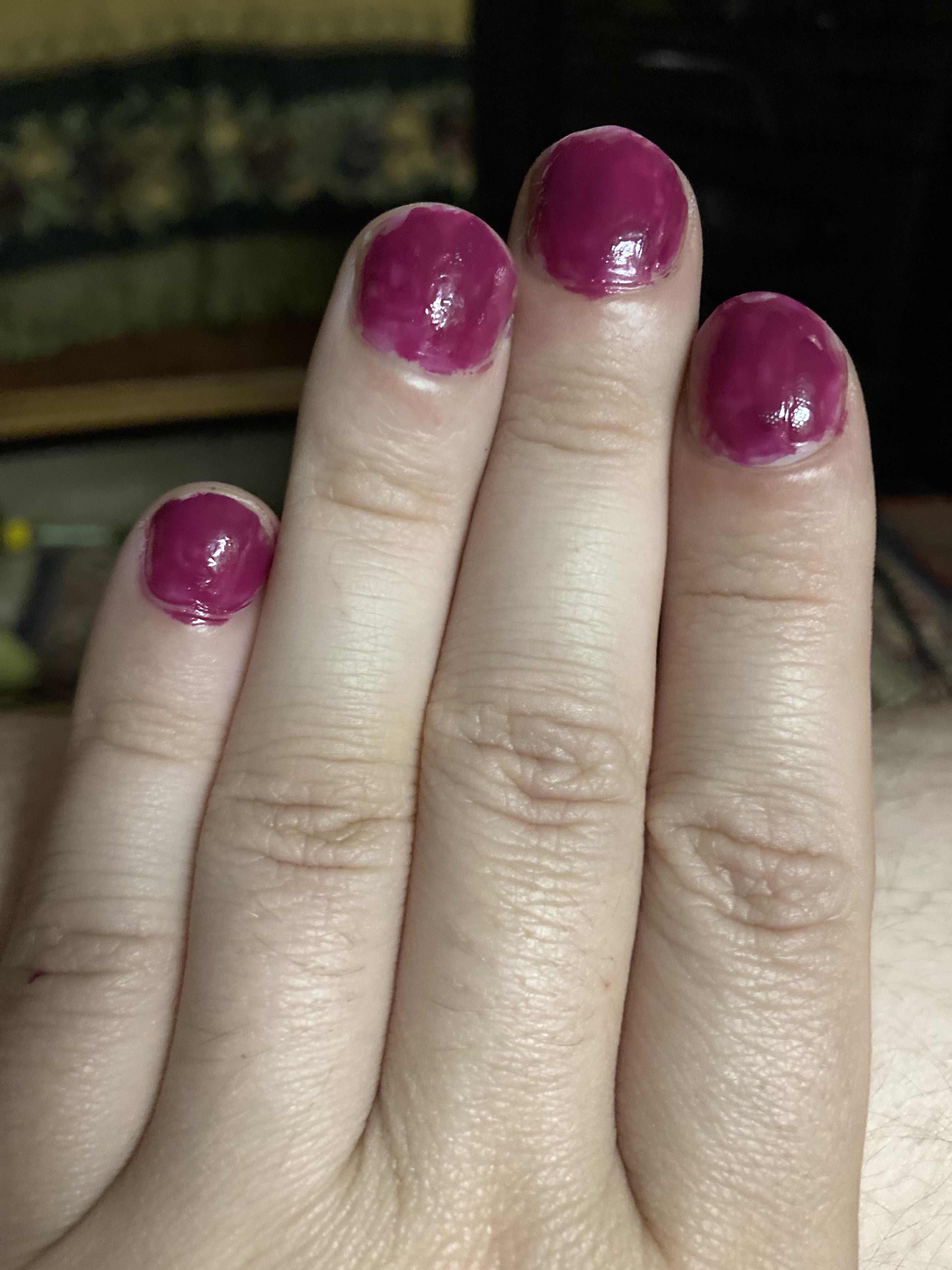 I painted my nails today | Scrolller