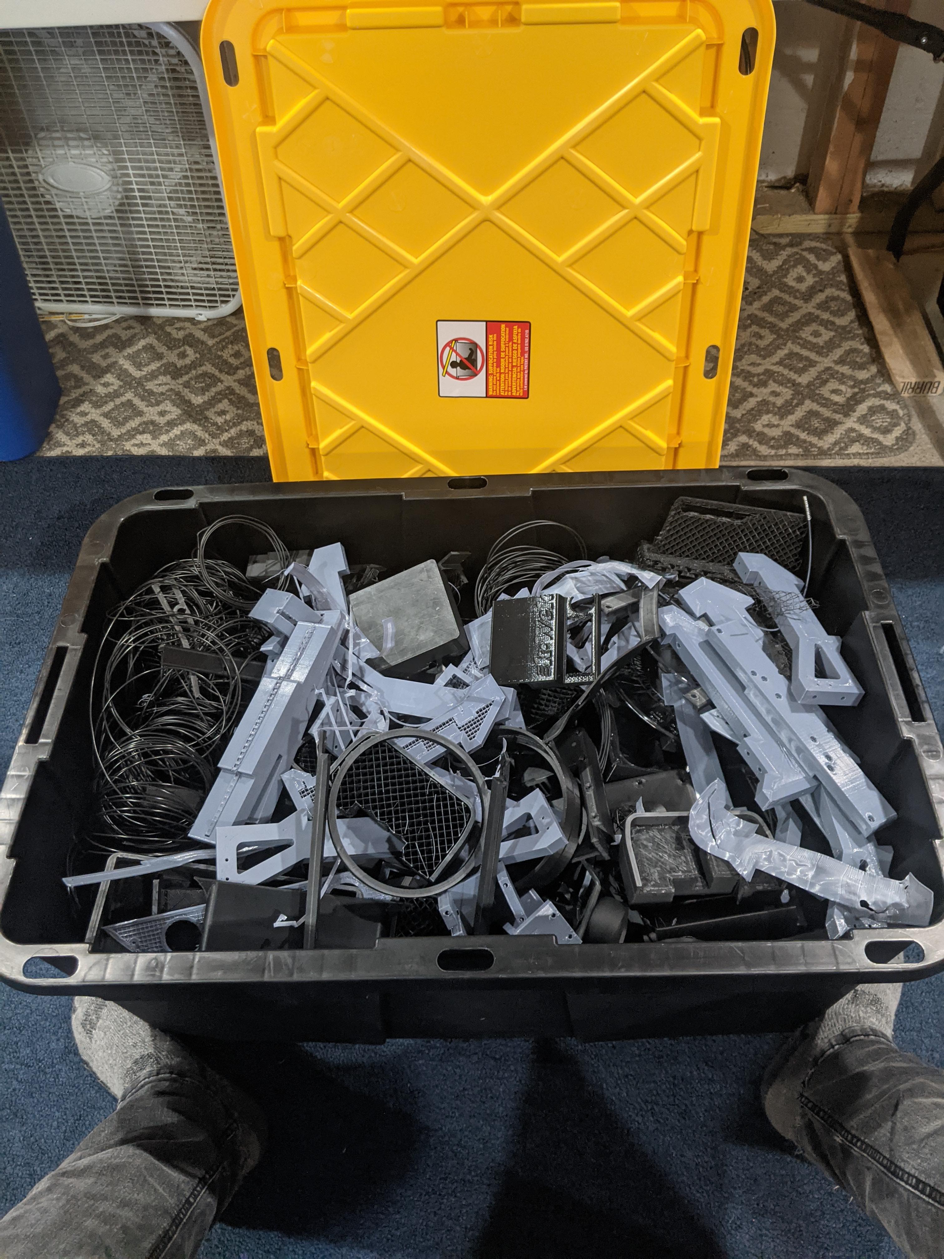 I raise the last posters fail bin with my bin. I am looking forward to someone out failing me ...