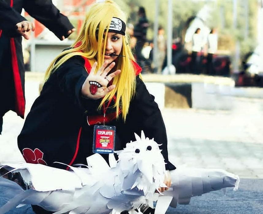 I really miss Comicon. Deidara from Naruto. Nishtha Seth(SELF) | Scrolller