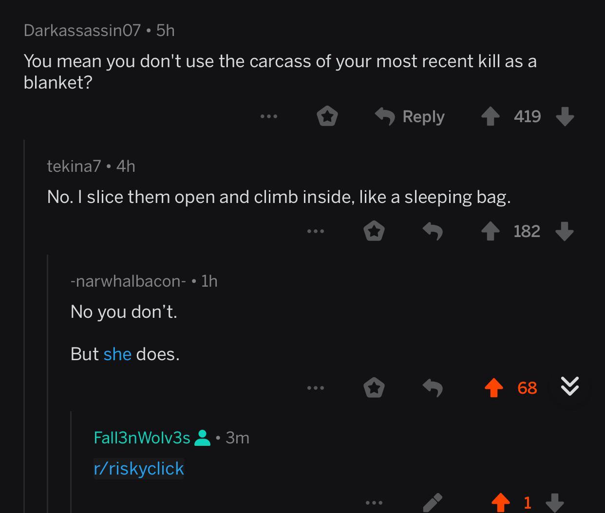 I regret the click | Scrolller