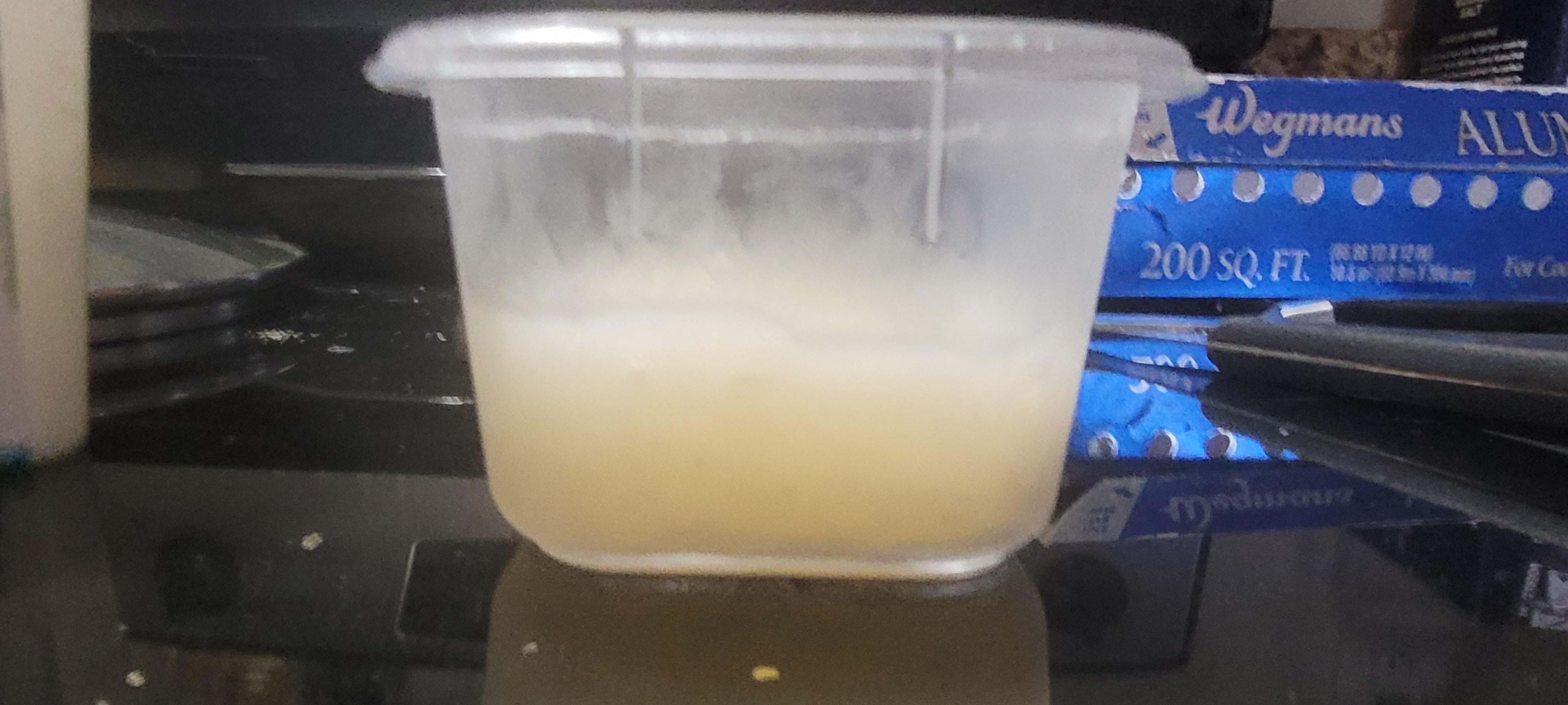 I save my cum in the freezer to play with later. This is about 35-45 loads. Anyone else do this ...