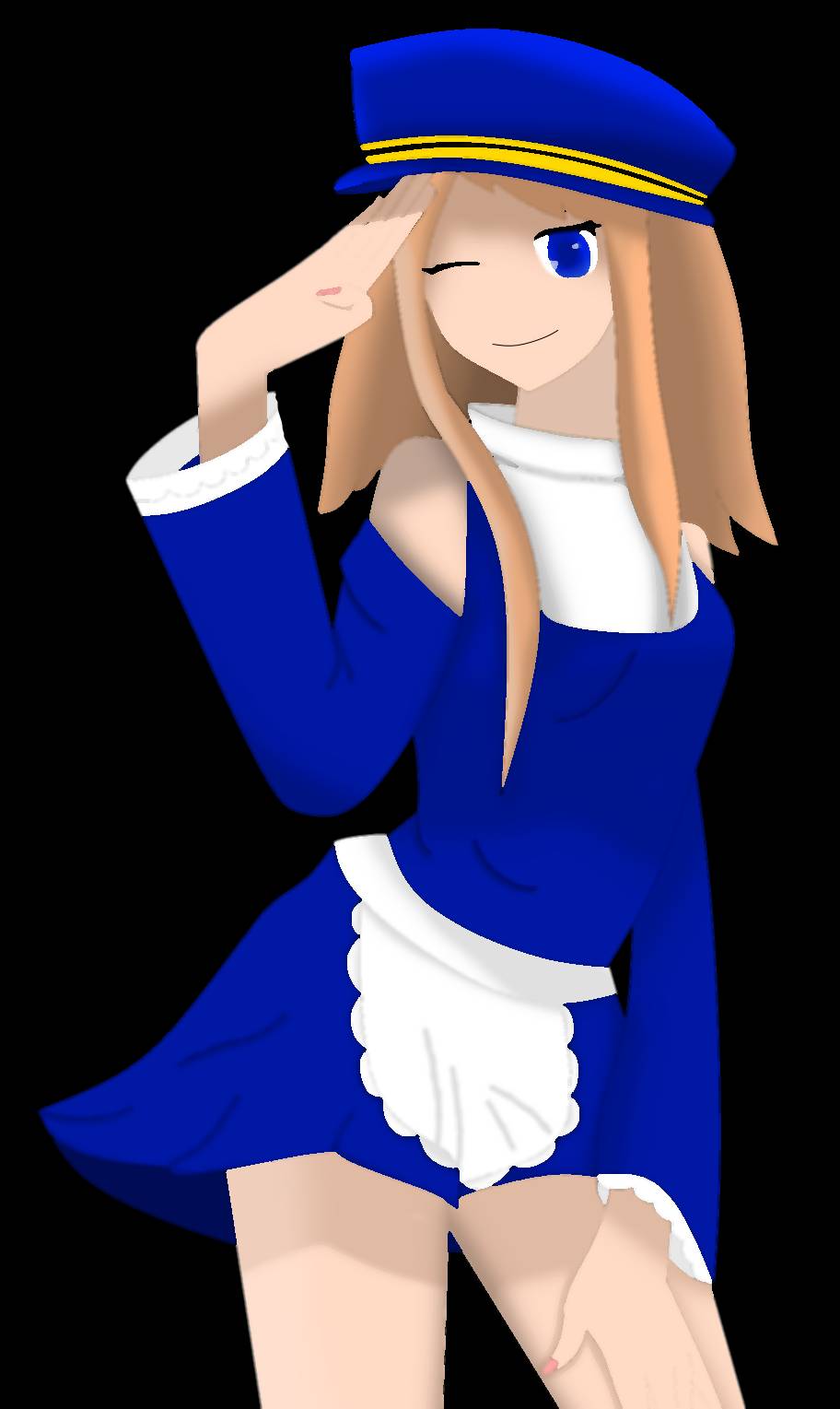 I saw someone made maid commander in TDS discord and decided to draw this | Scrolller