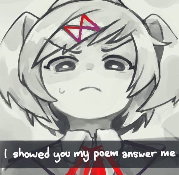 I showed you my poem answer me | Scrolller
