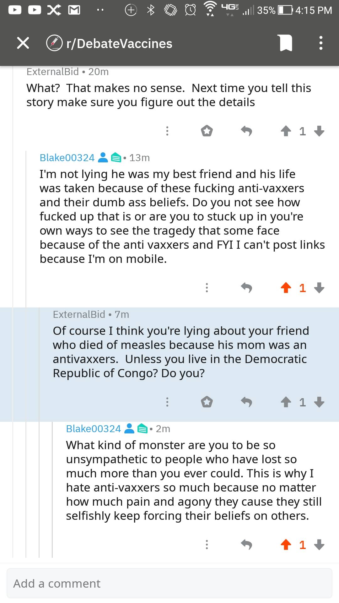 I sickens me that anti vaxxers are this cruel. | Scrolller