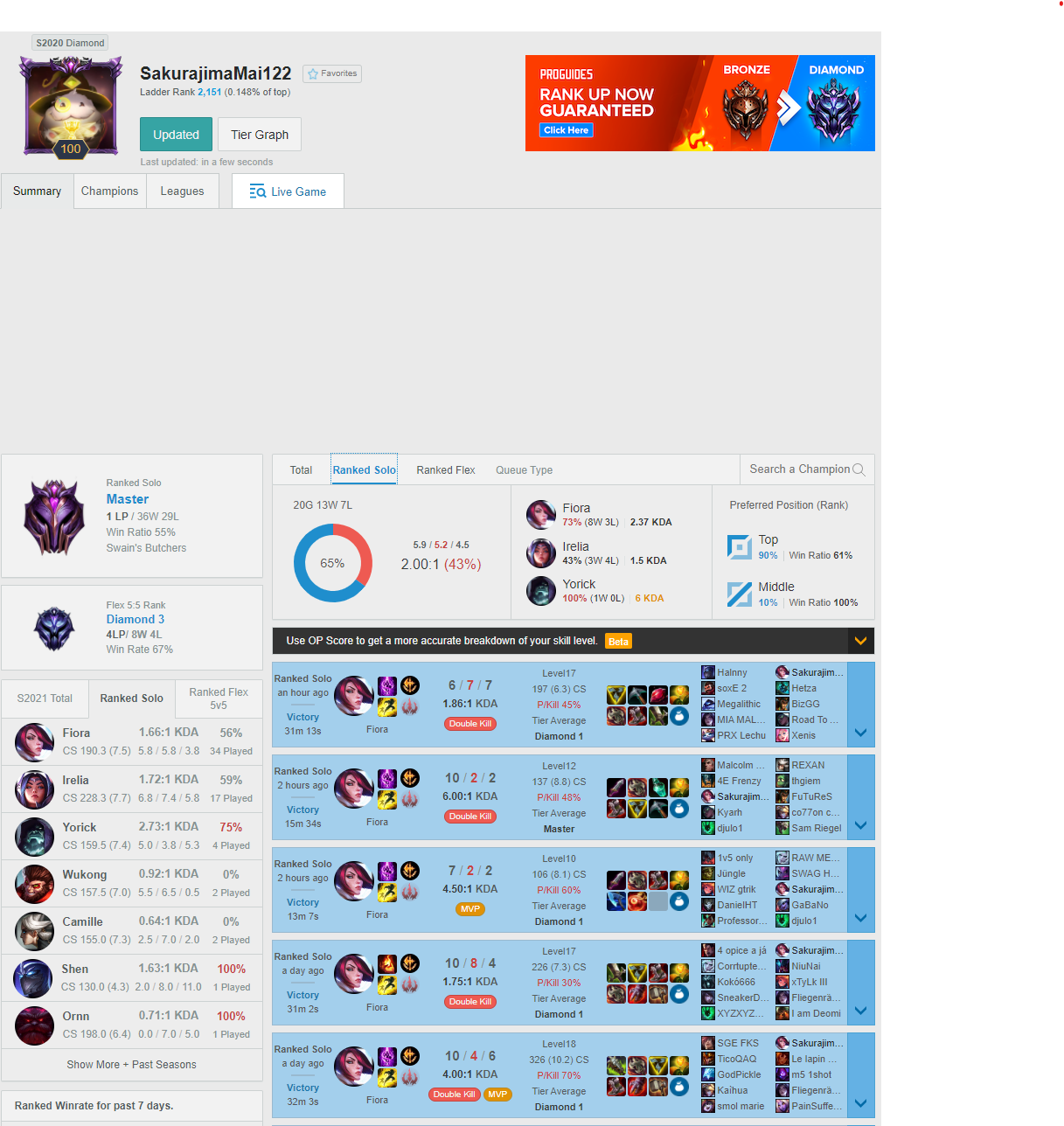 I sold my soul to the goddess Fiora and she rewarded me with the purple border! | Scrolller