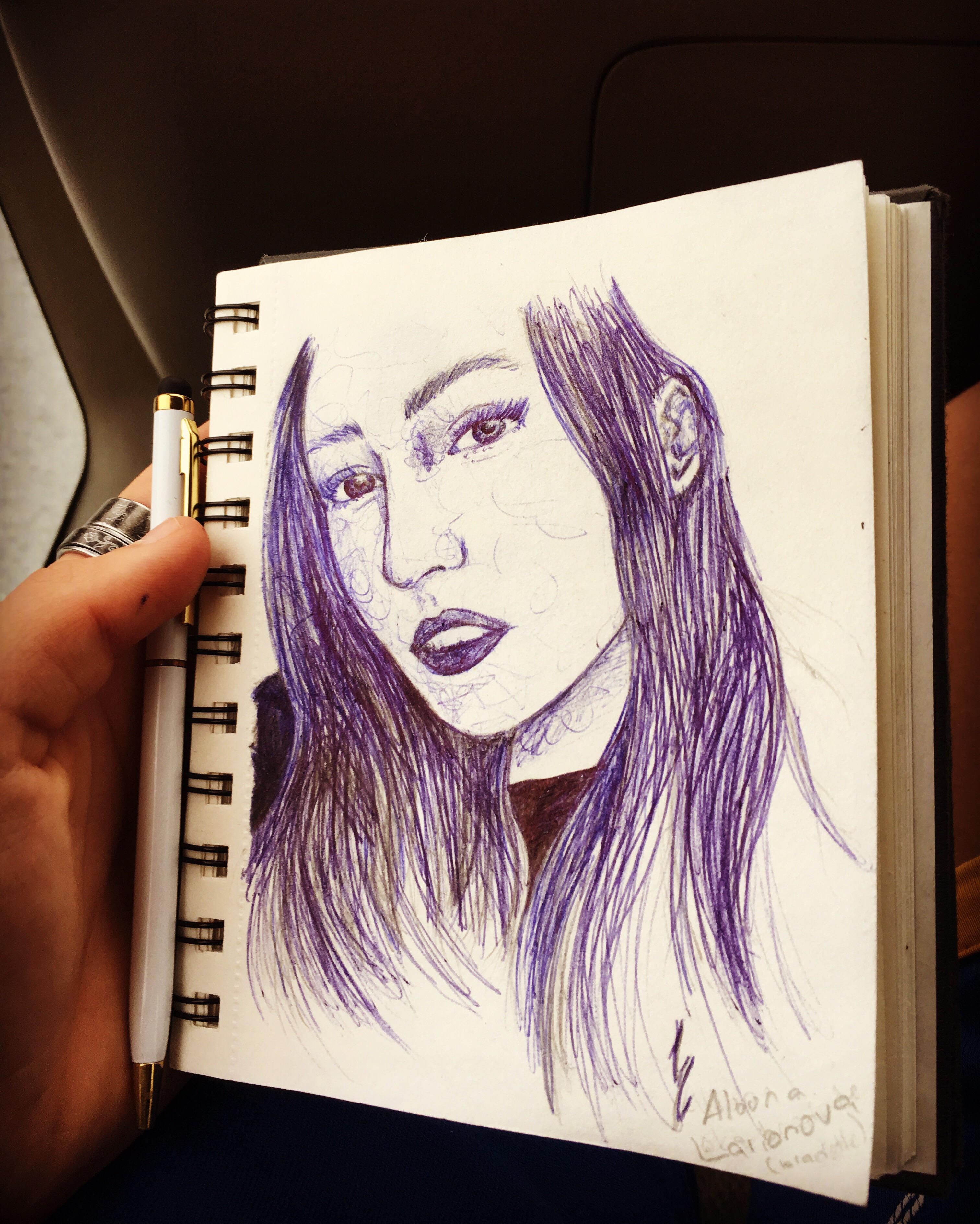 I suck at writing captions, so here u go, Aloona, an art of u (posted that to my insta page also ...