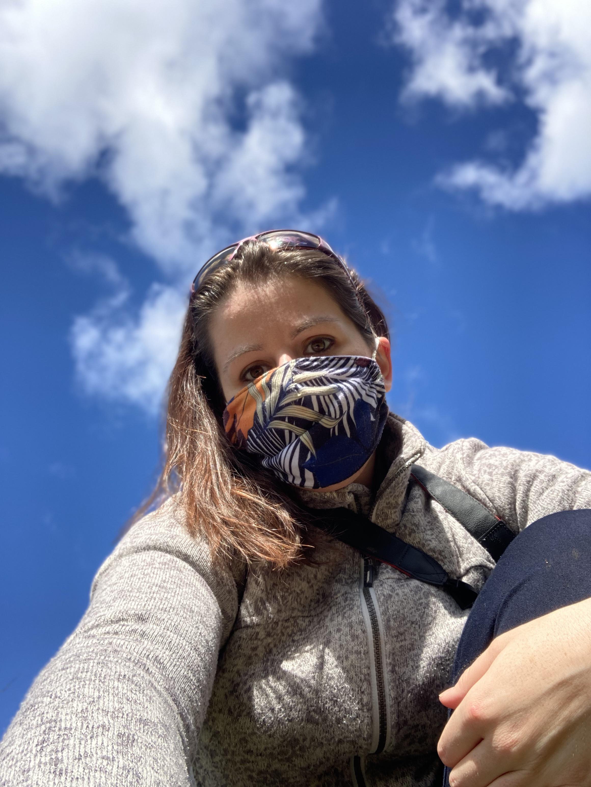 I summited! Just me and the sky! 🌌 ☁️ | Scrolller