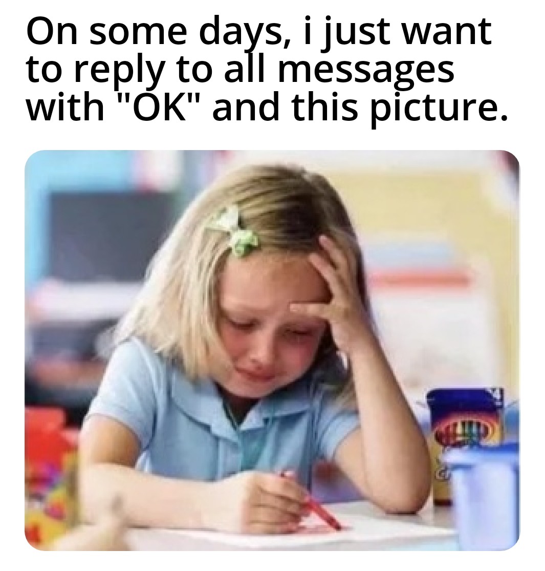 I think everyone has these shitty days... | Scrolller