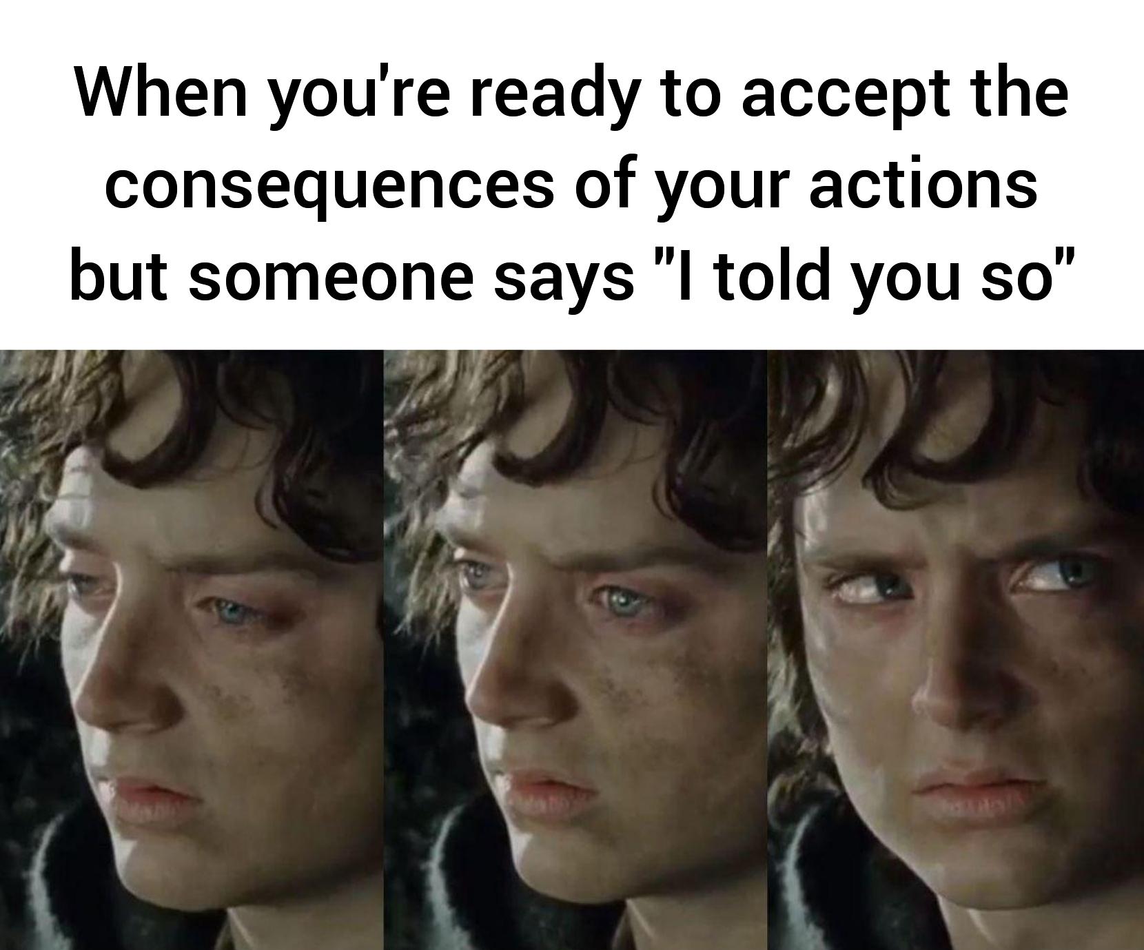 I told you so | Scrolller