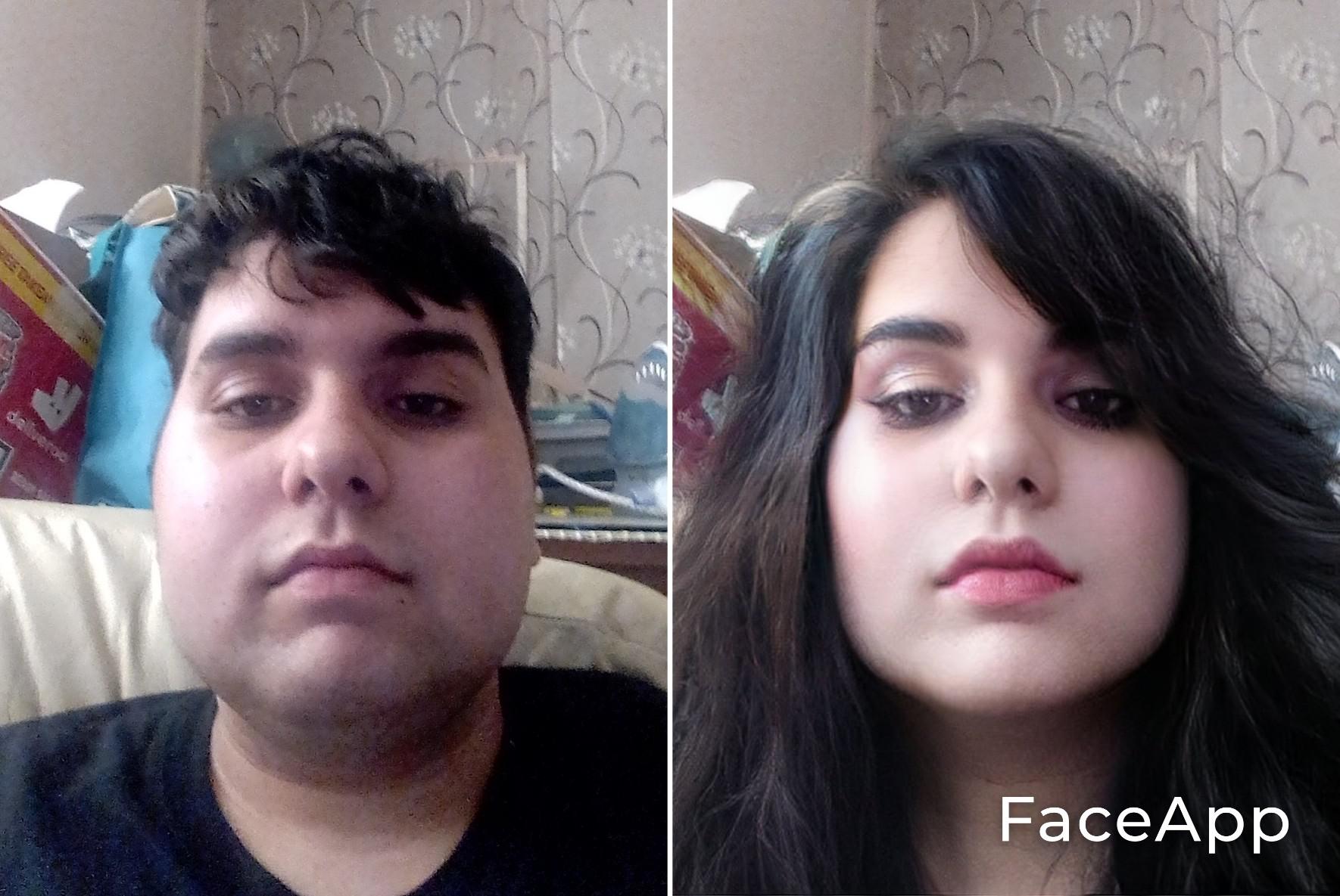 I tried faceapp for the first time it gave me alot of euphoria even though I know I probably won ...