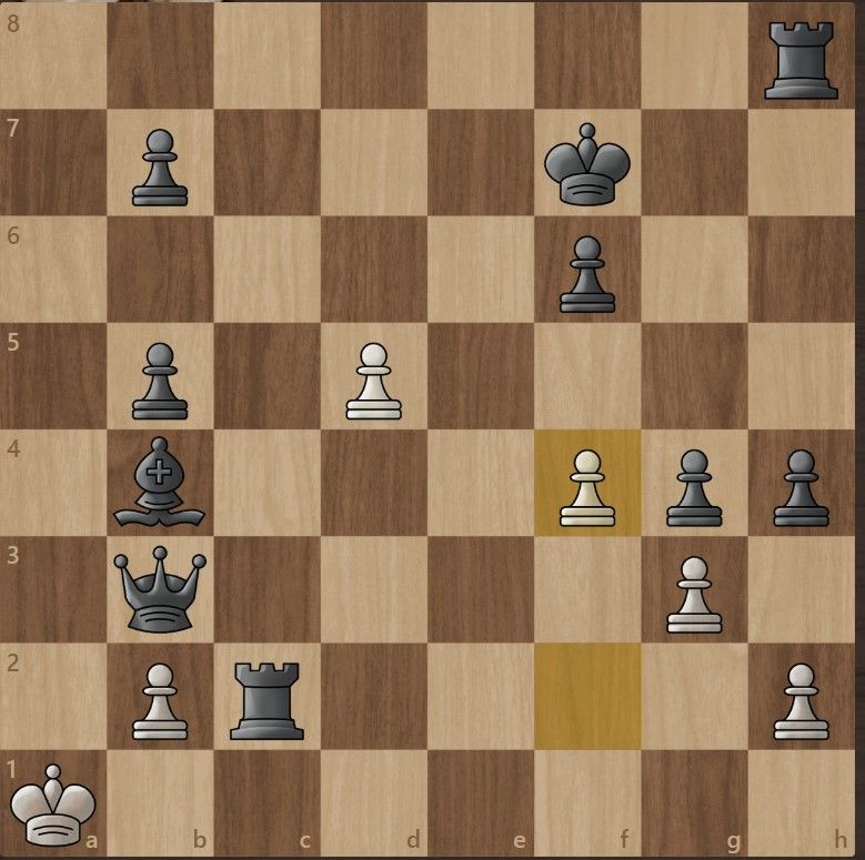 I tried putting my opponent in a tricky position... mate in one, or en passant. tell me, which ...