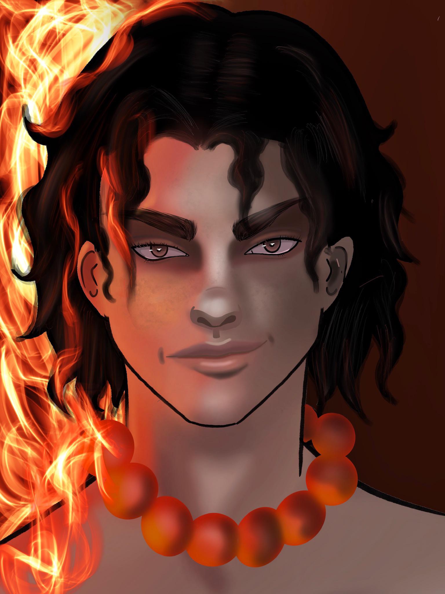 I tried to do a semi-realistic portrait of Ace, what do you think ? | Scrolller