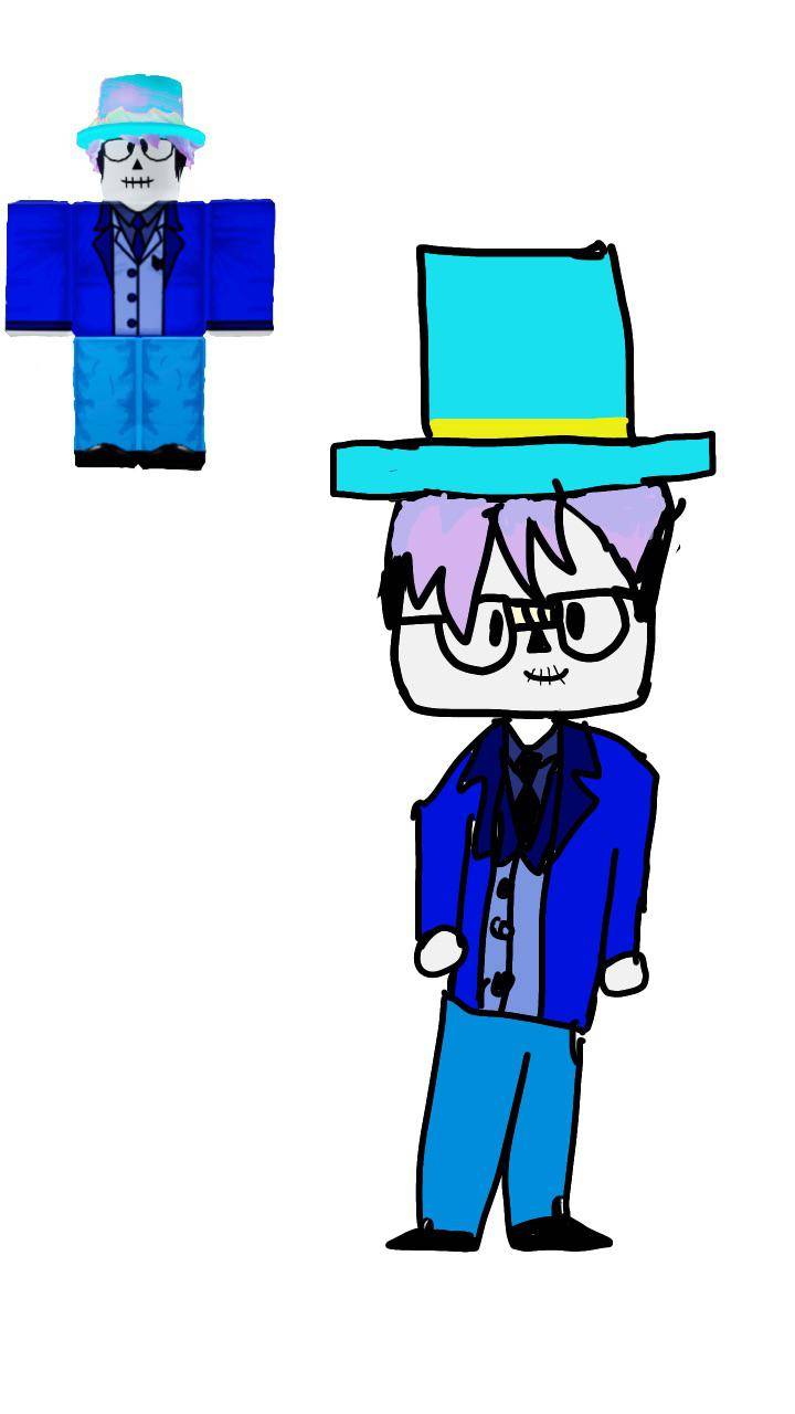 I tried to draw my roblox character... again | Scrolller