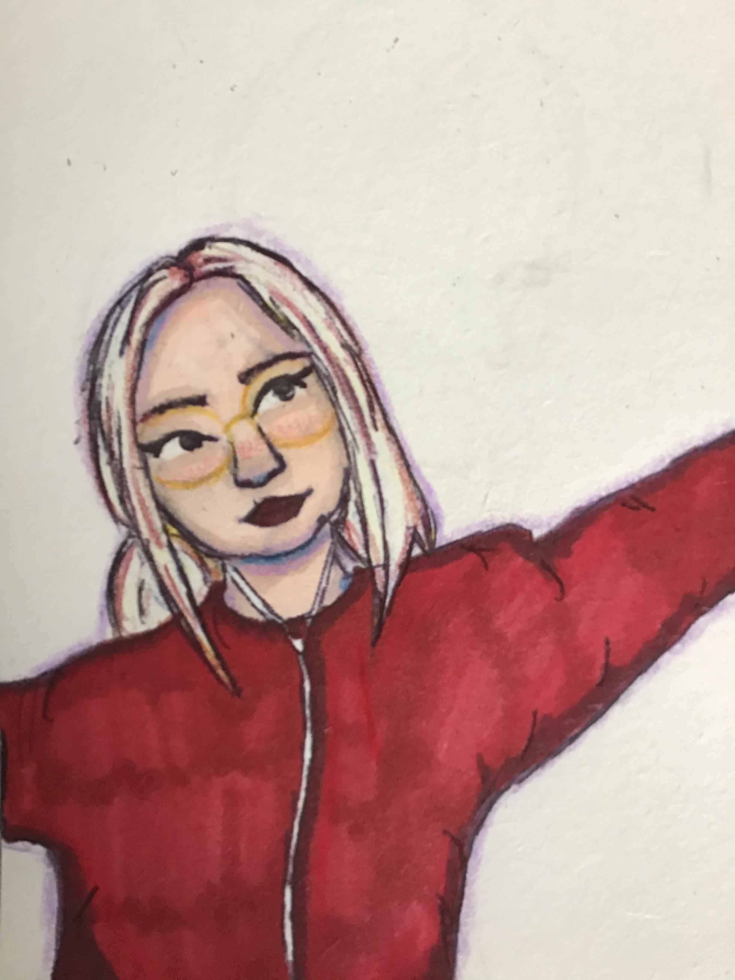 I tried to draw niki... | Scrolller