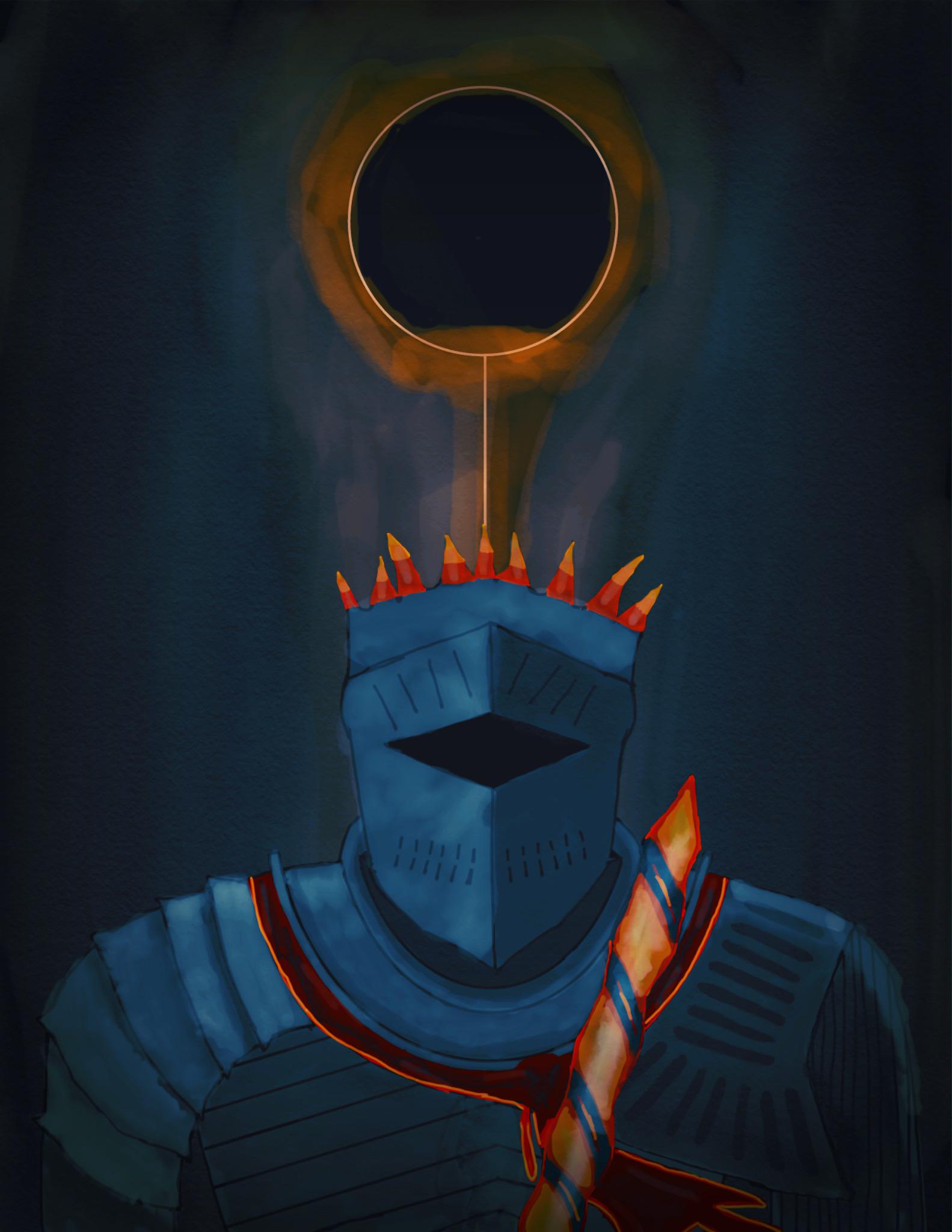 I tried to draw Soul of Cinder | Scrolller