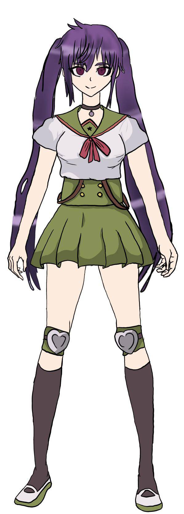 I tried to make a Danganronpa sprite edit of Kurumi! (I used Tenko btw) | Scrolller