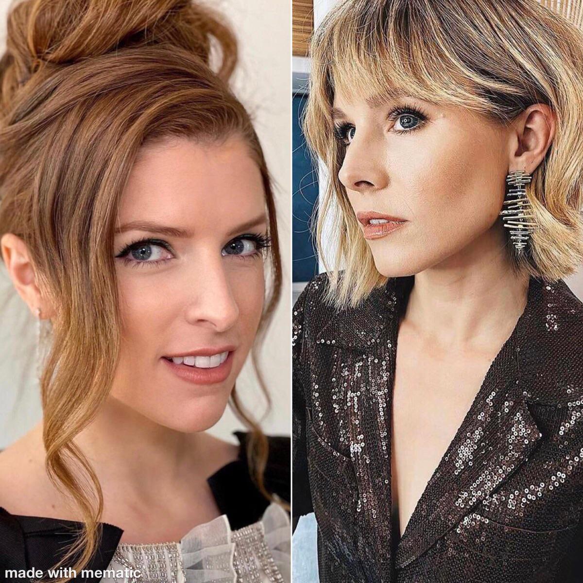 Who is your ultimate fantasy threesome? (Anna Kendrick and Kristen Bell) | Scrolller