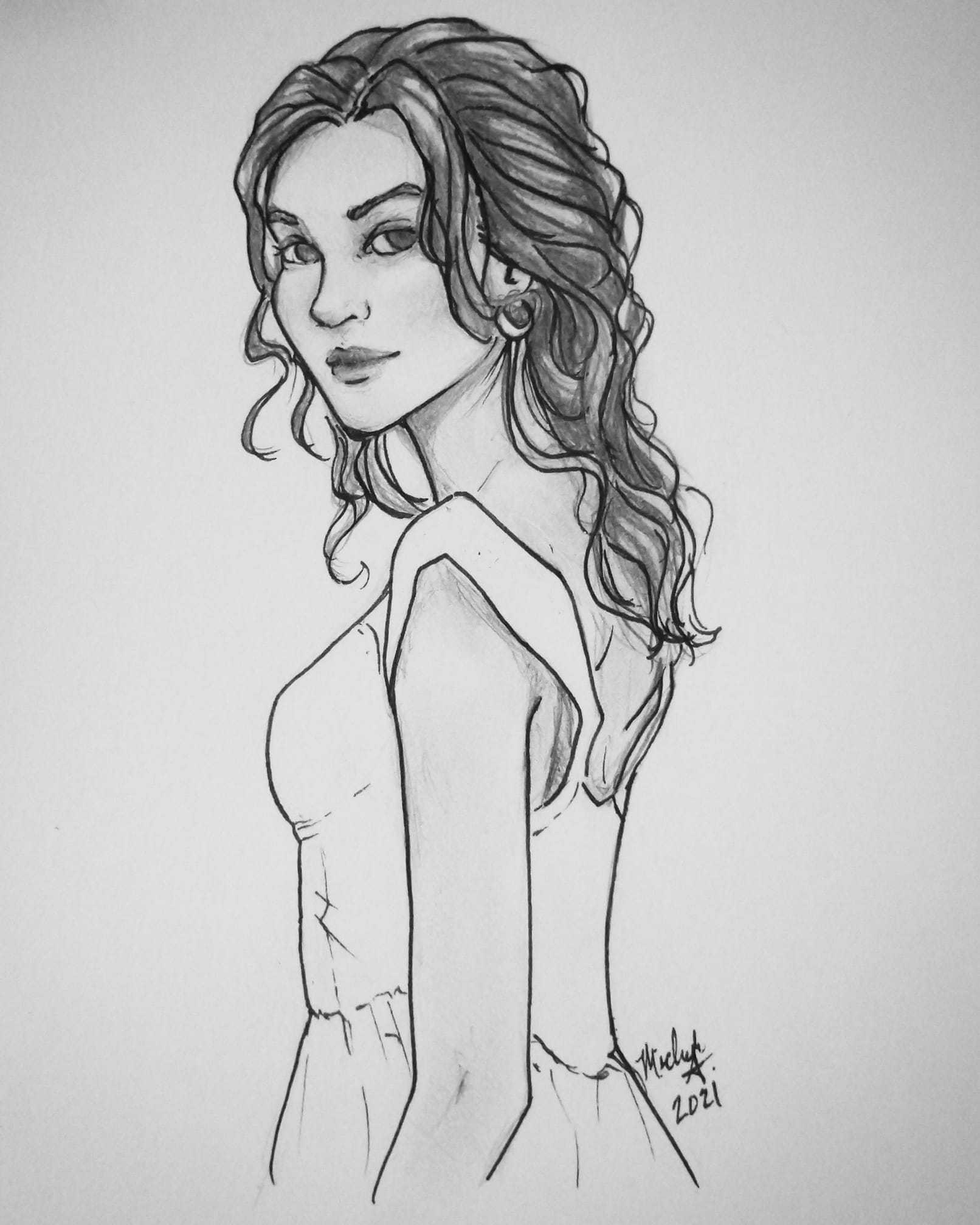 I want to get back into drawing characters! Gotta practice! | Scrolller