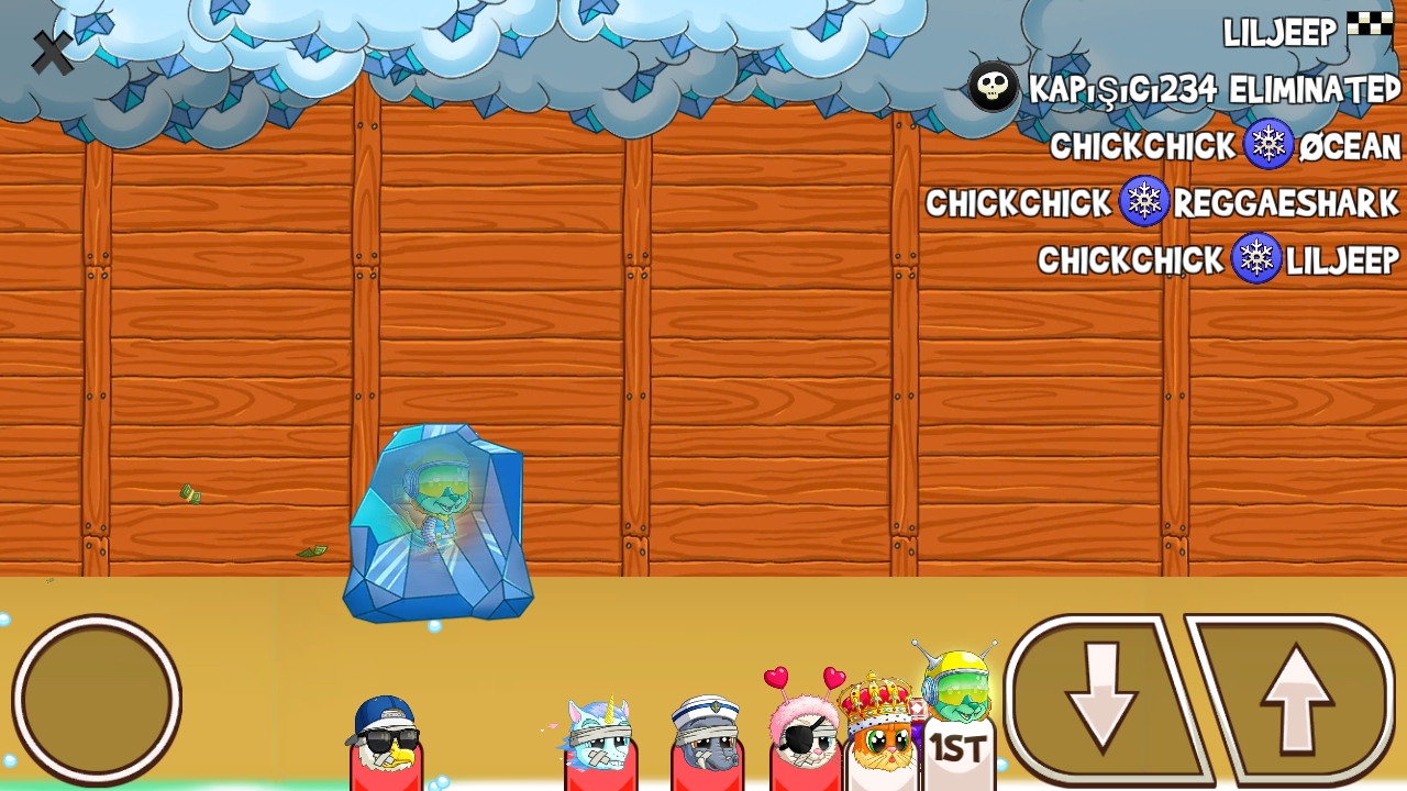 I went straight through the ground and won the race... Safe to say my win was groundbreaking 😎 ...