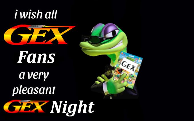 I Wish All Gex Fans... | Scrolller