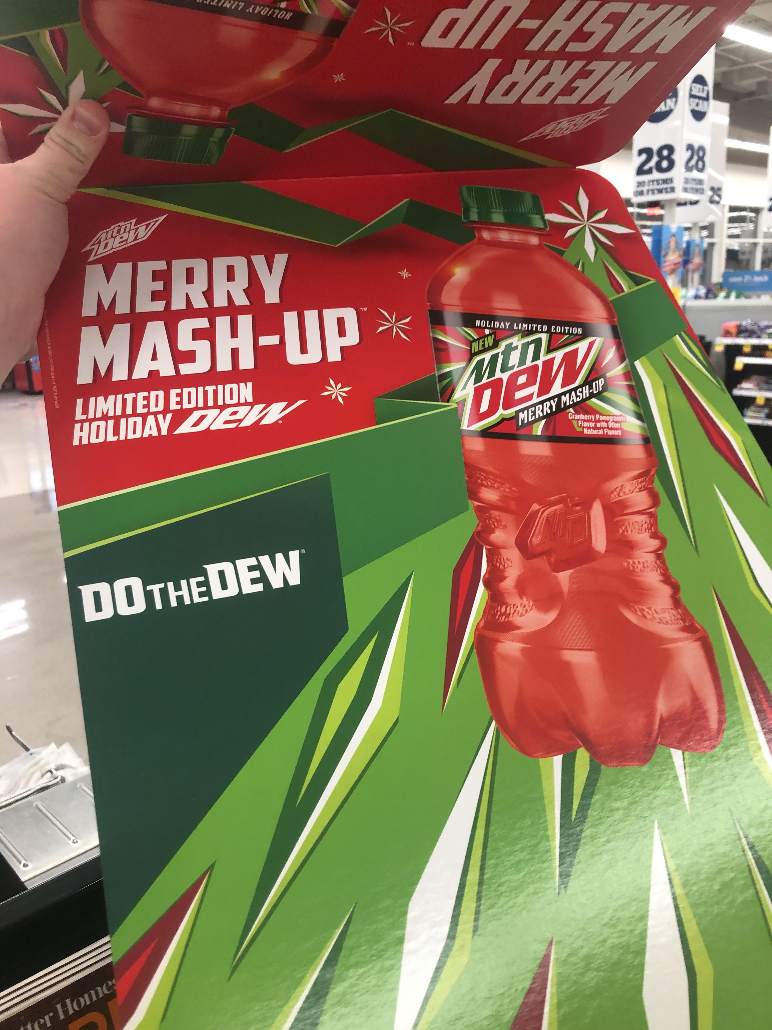 i work at a meijer and we just dot displays and drinks of Voo-Dew ...