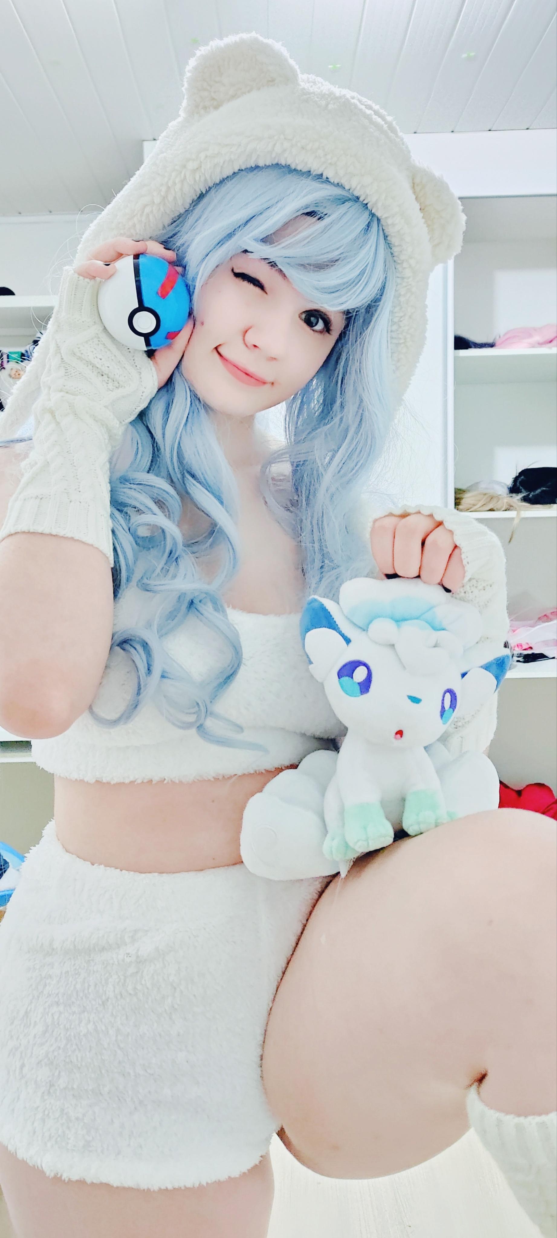 Ice pokemon trainer by cherry blossom | Scrolller