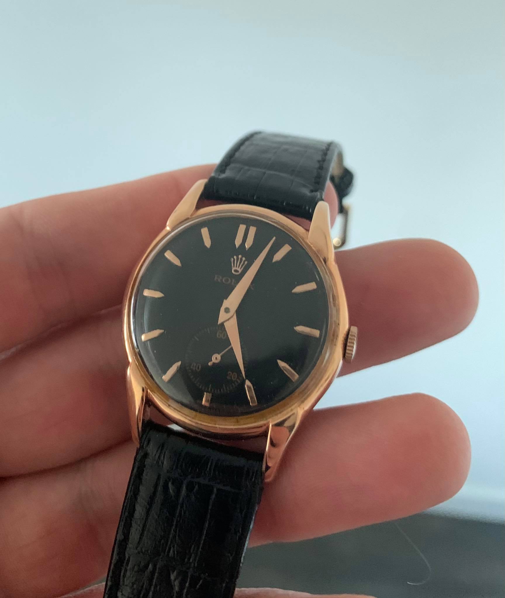 [Identification] Vintage rolex watch. Can anyone tell me what model/year this is? Having trouble ...
