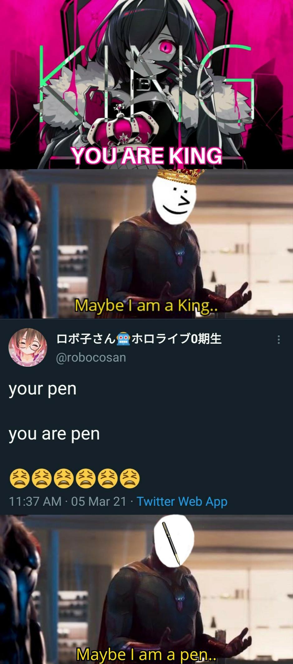 *identity crisis intensifies* | Scrolller