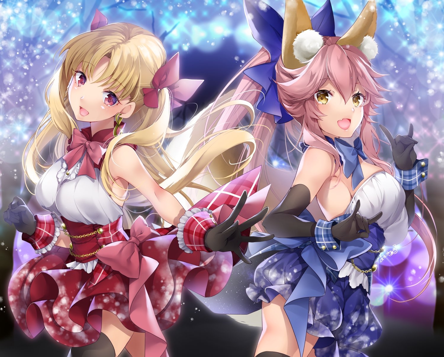 Idol Tamamo & Ereshkigal | Scrolller