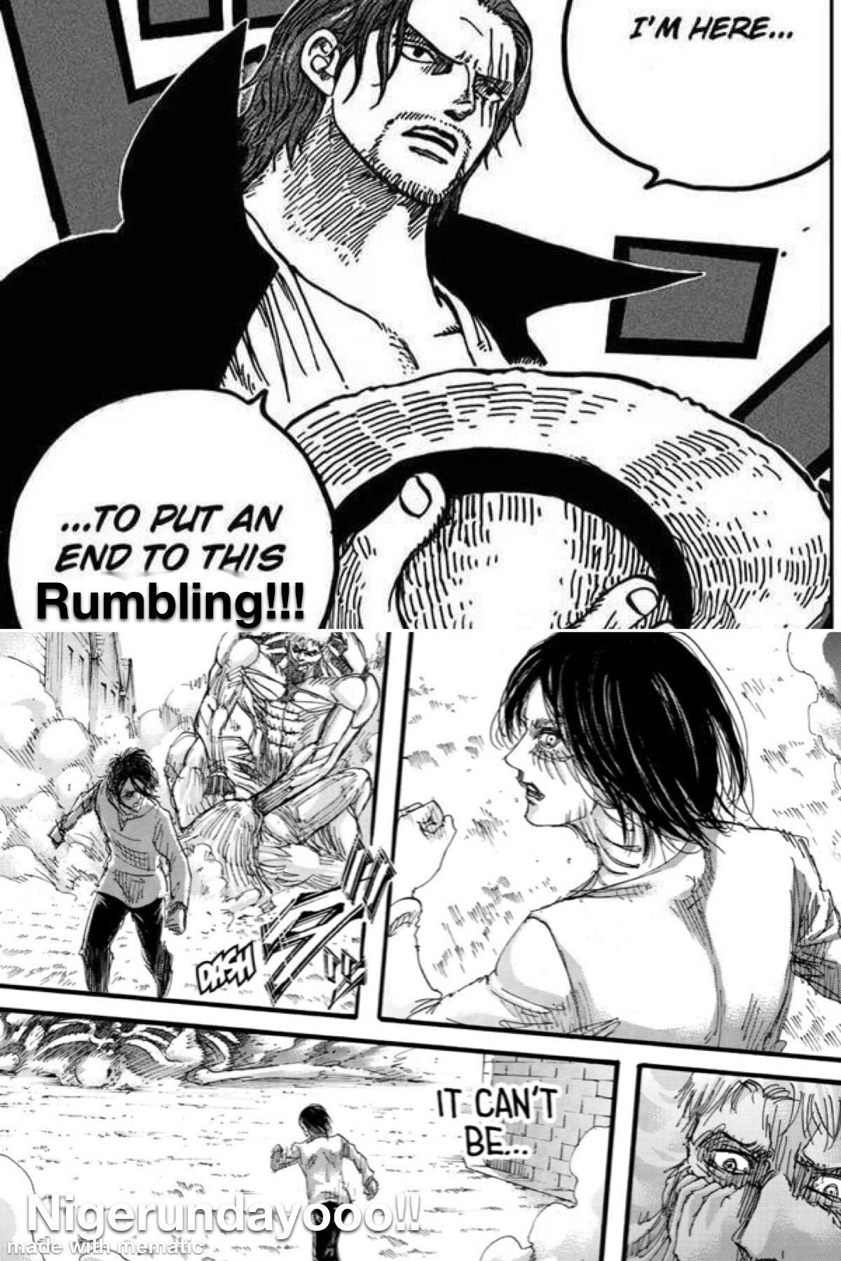 If Shanks was in AOT!! | Scrolller