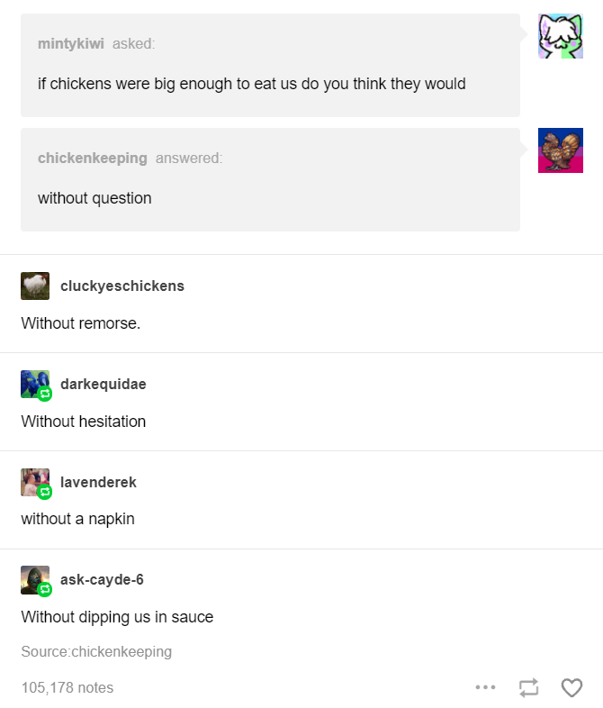 If the pecking order ever changed | Scrolller