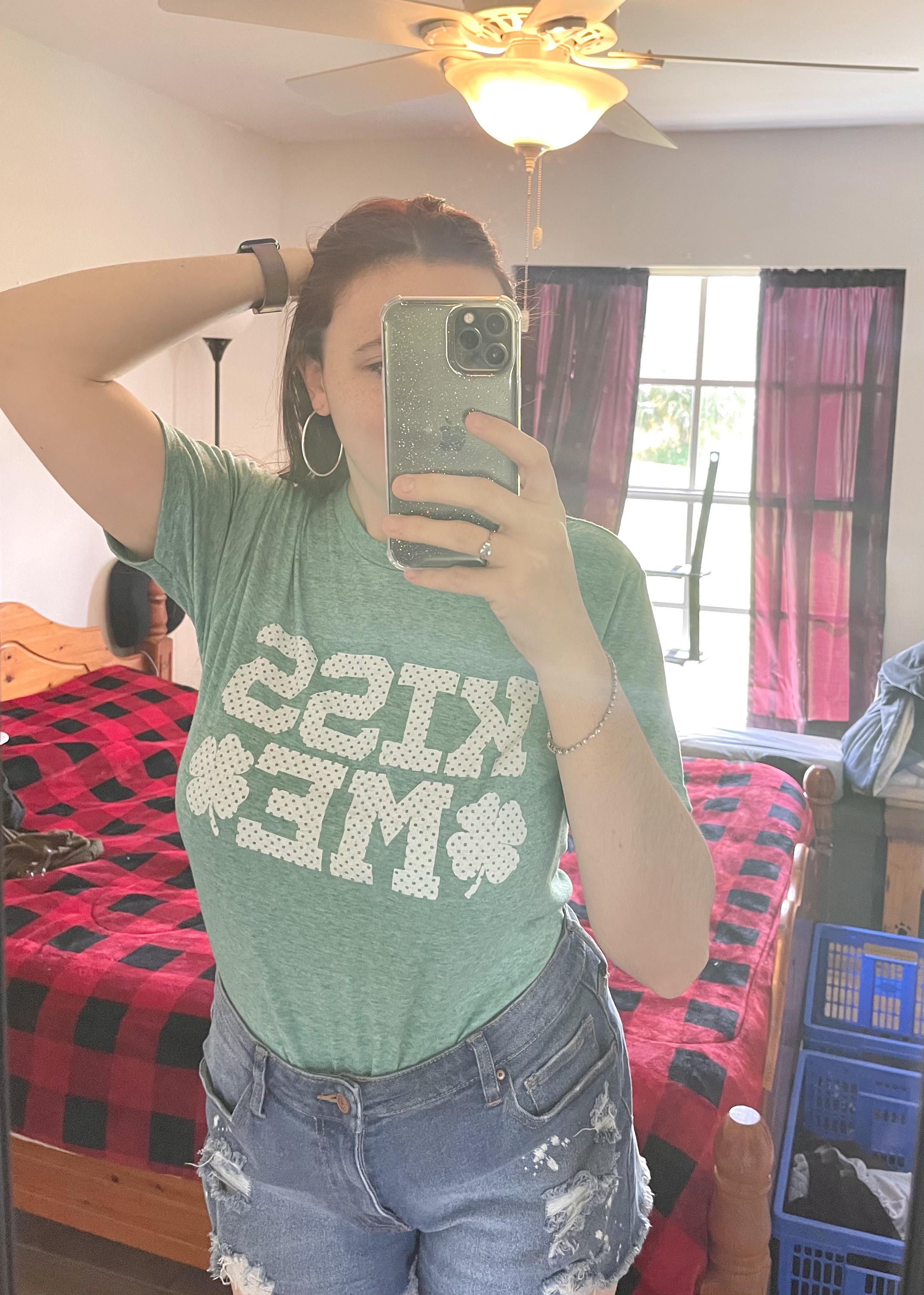 No bra in honor of St. Patrick! | Scrolller