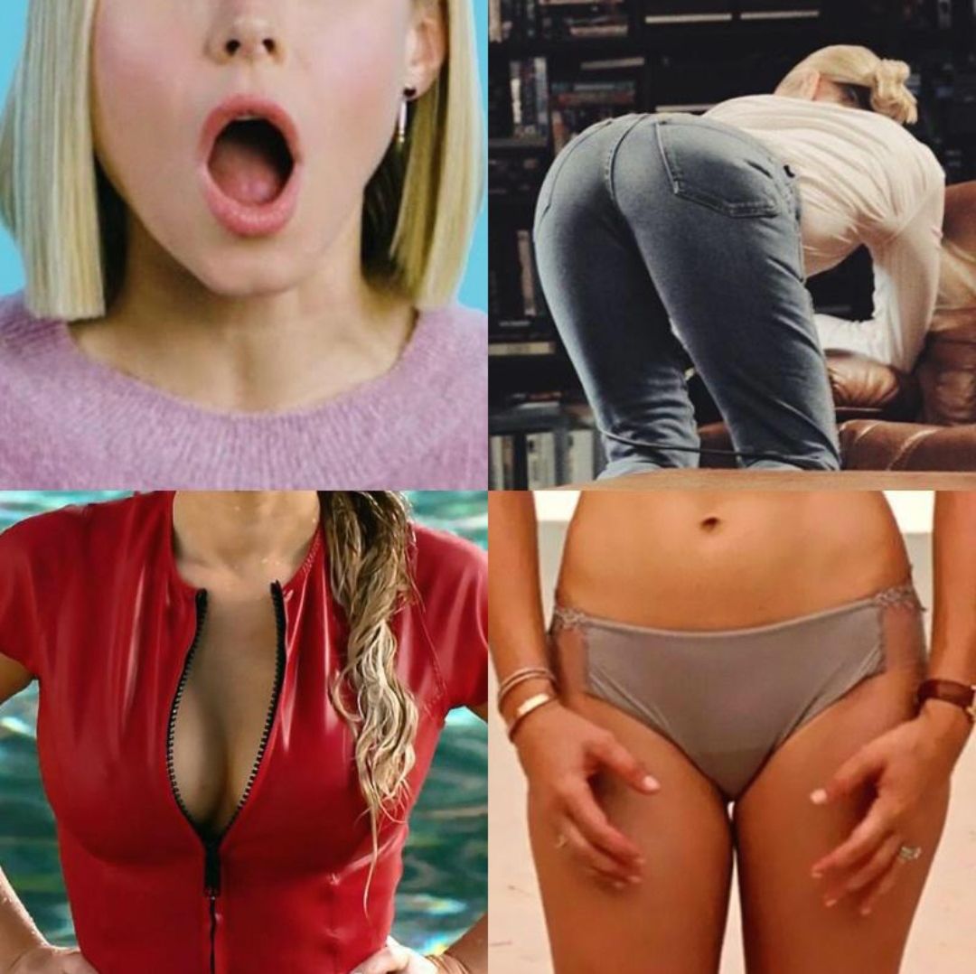 If you had to pick one, which one of Kristen Bell's assets would you use? | Scrolller