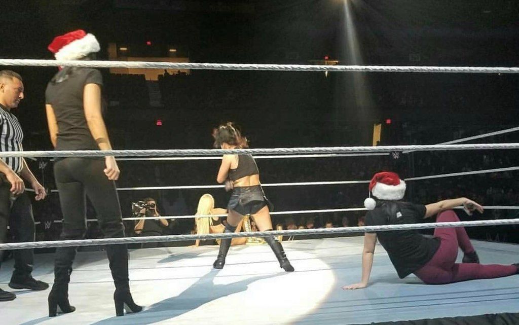 IIconic booties - Peyton doing Mandy Rose pose | Scrolller