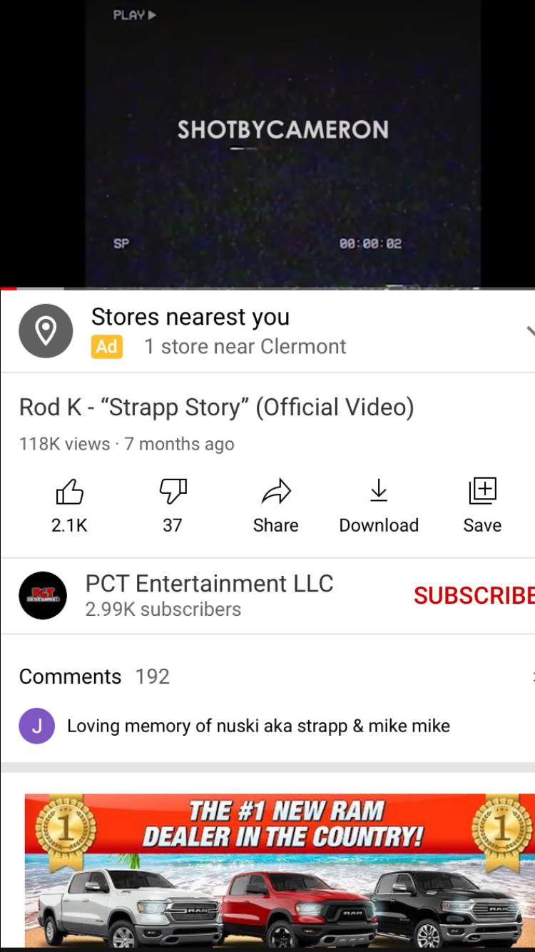 Ik this is late but Rod K Strapp story hit 100k he went in on this | Scrolller