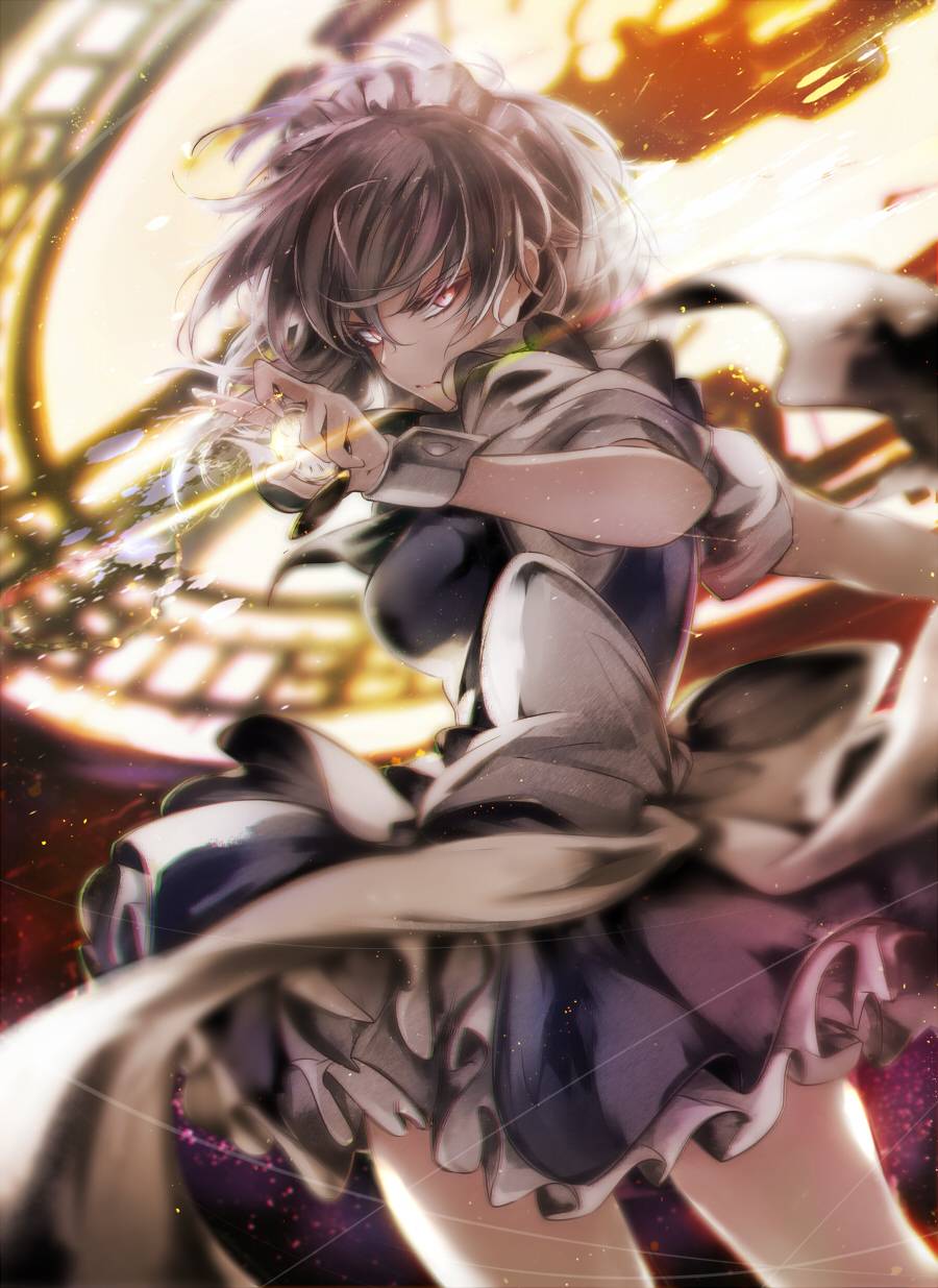 Illusion Image "Luna Clock" by kanari891 [Touhou Project] | Scrolller