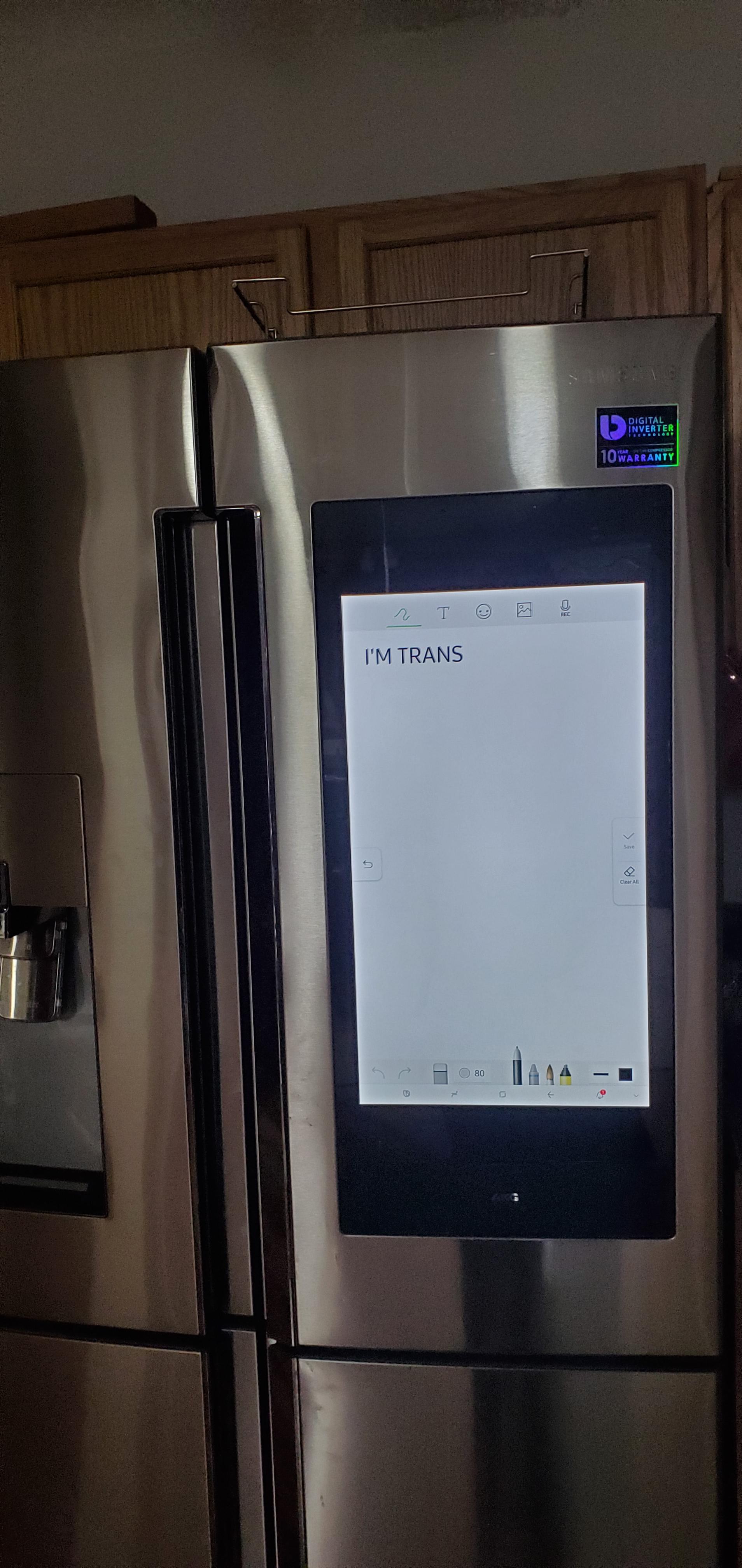 I'm coming out to my parents using a Samsung smart fridge | Scrolller