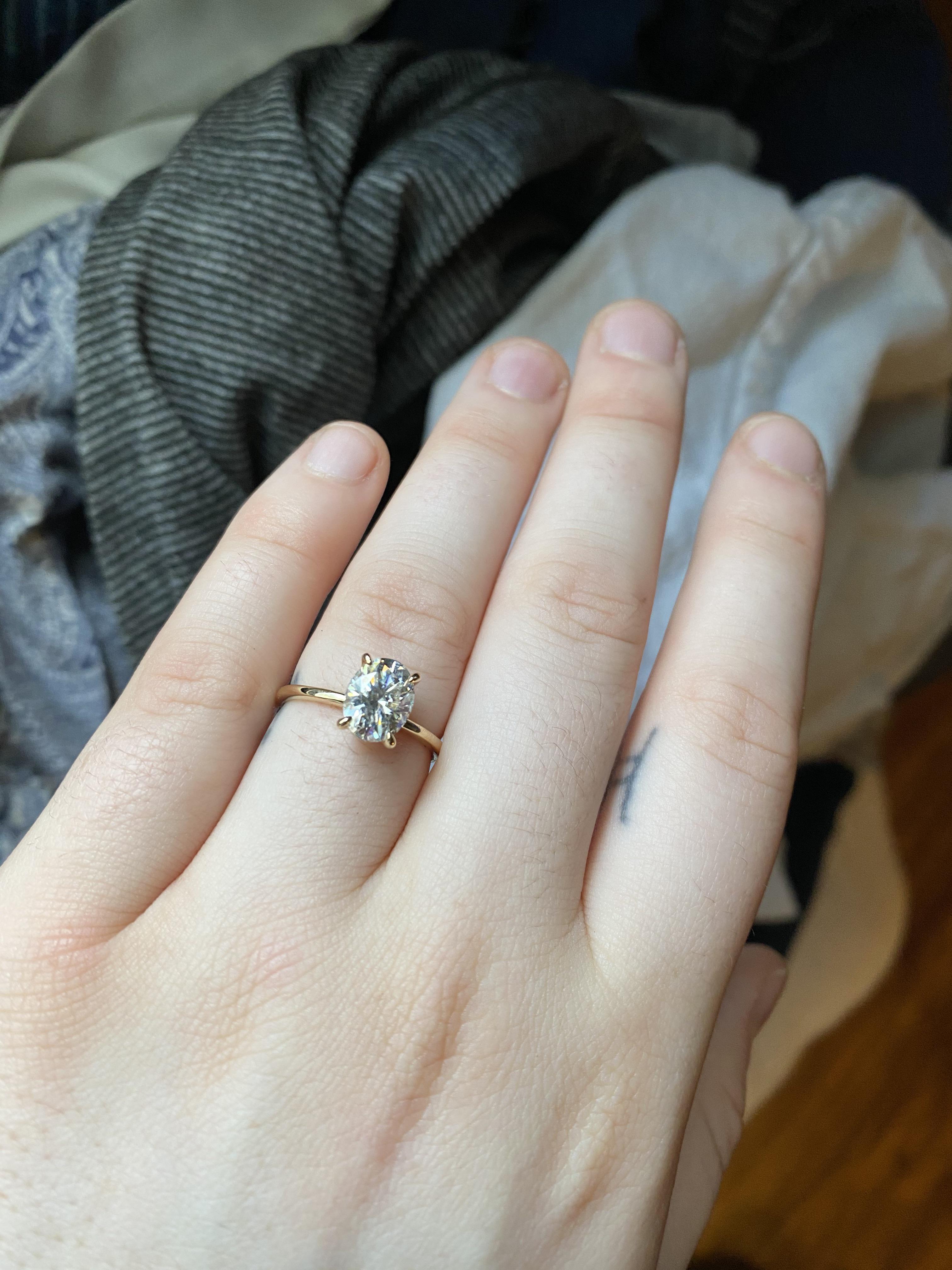IM ENGAGED and so happy🥰 | Scrolller
