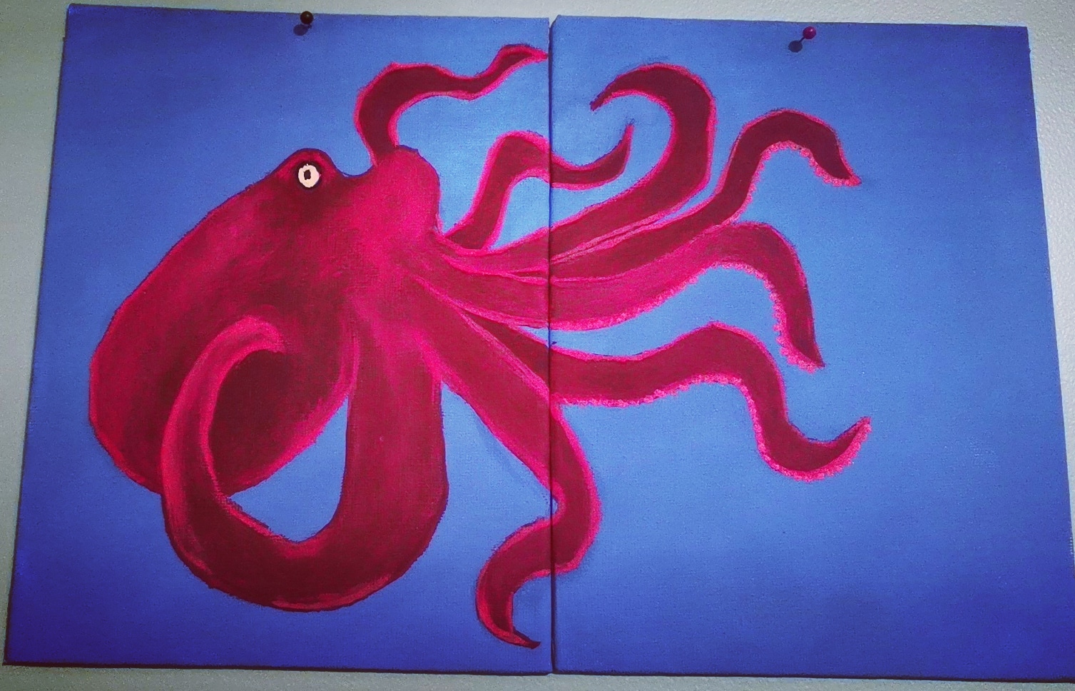 I'm just learning but I like to paint octopuses🐙 | Scrolller