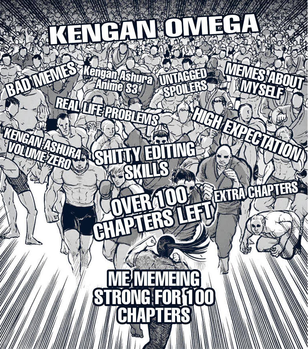 I'm making a meme to every chapter of the Manga Kengan Ashura: Chapter 100 | Scrolller