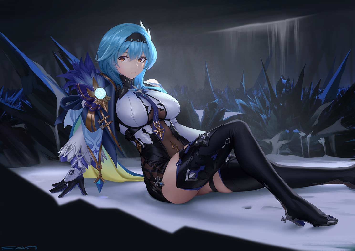 I'm new to Reddit, here's my fanart of Eula | Scrolller